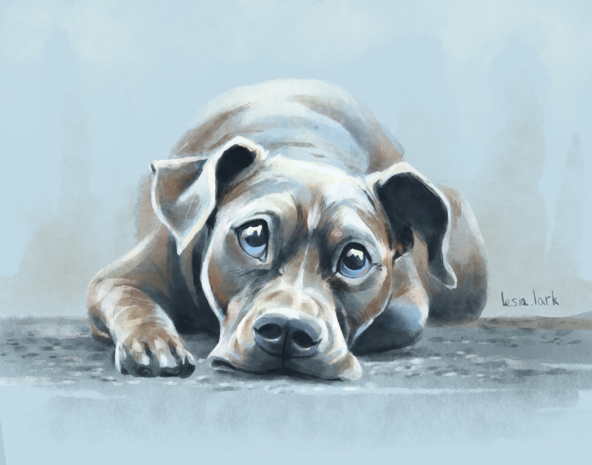 Lesia Lark - 2d Pet paintings