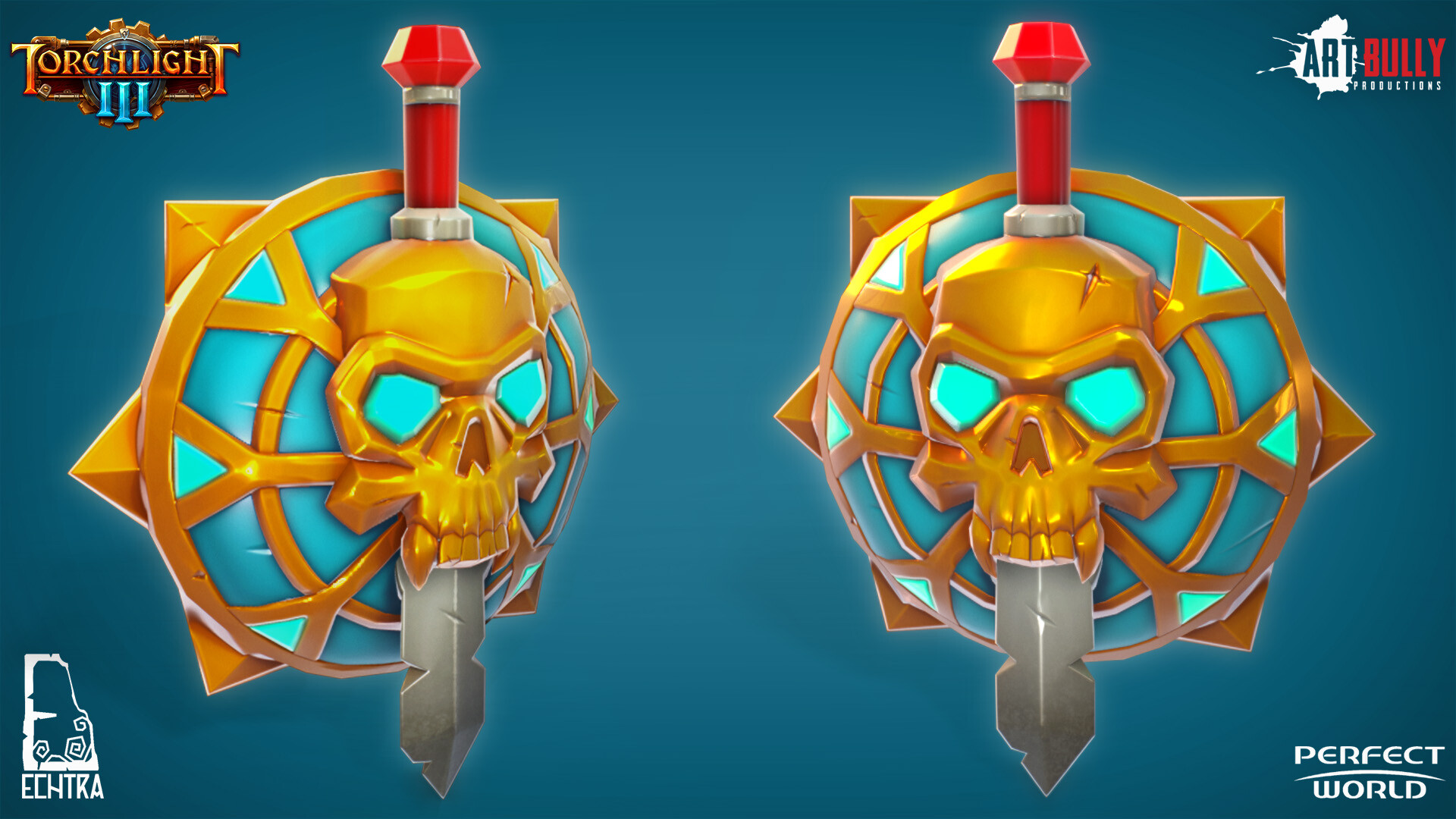 Art Bully Productions - Torchlight 3 - Weapons - 01