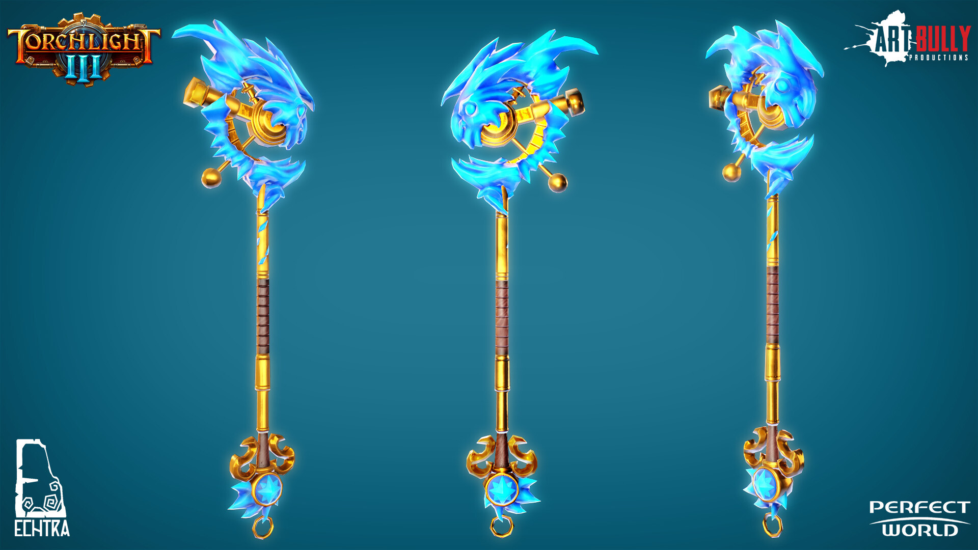 Art Bully Productions - Torchlight 3 - Weapons - 01