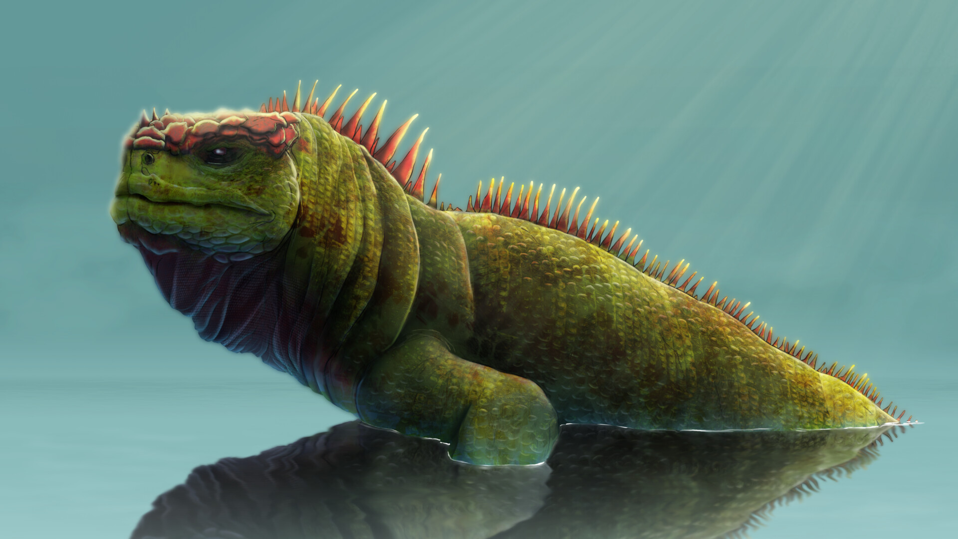 ArtStation - Alien Lizard