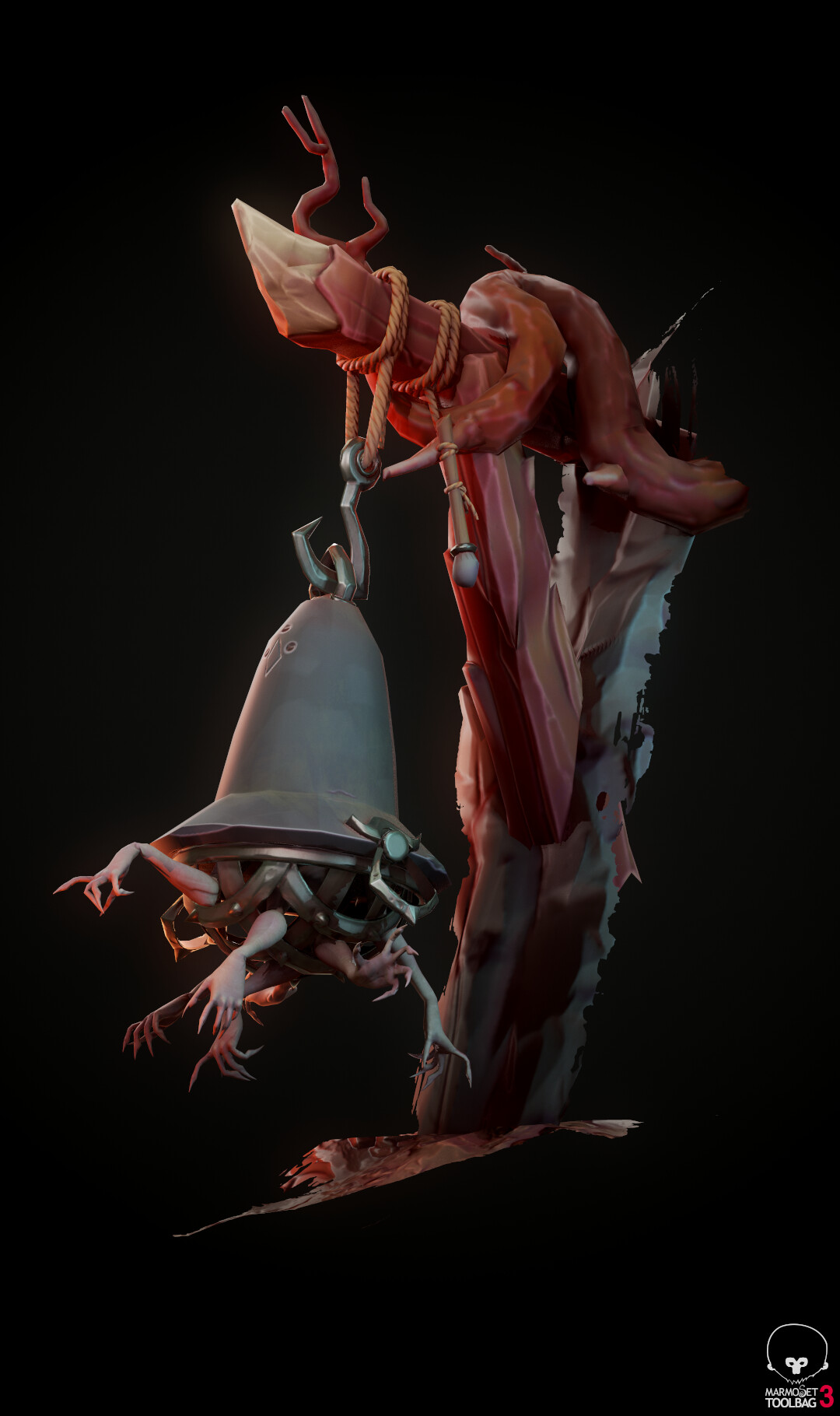 Michele Marchionni - Caged - Stylized Realtime Prop