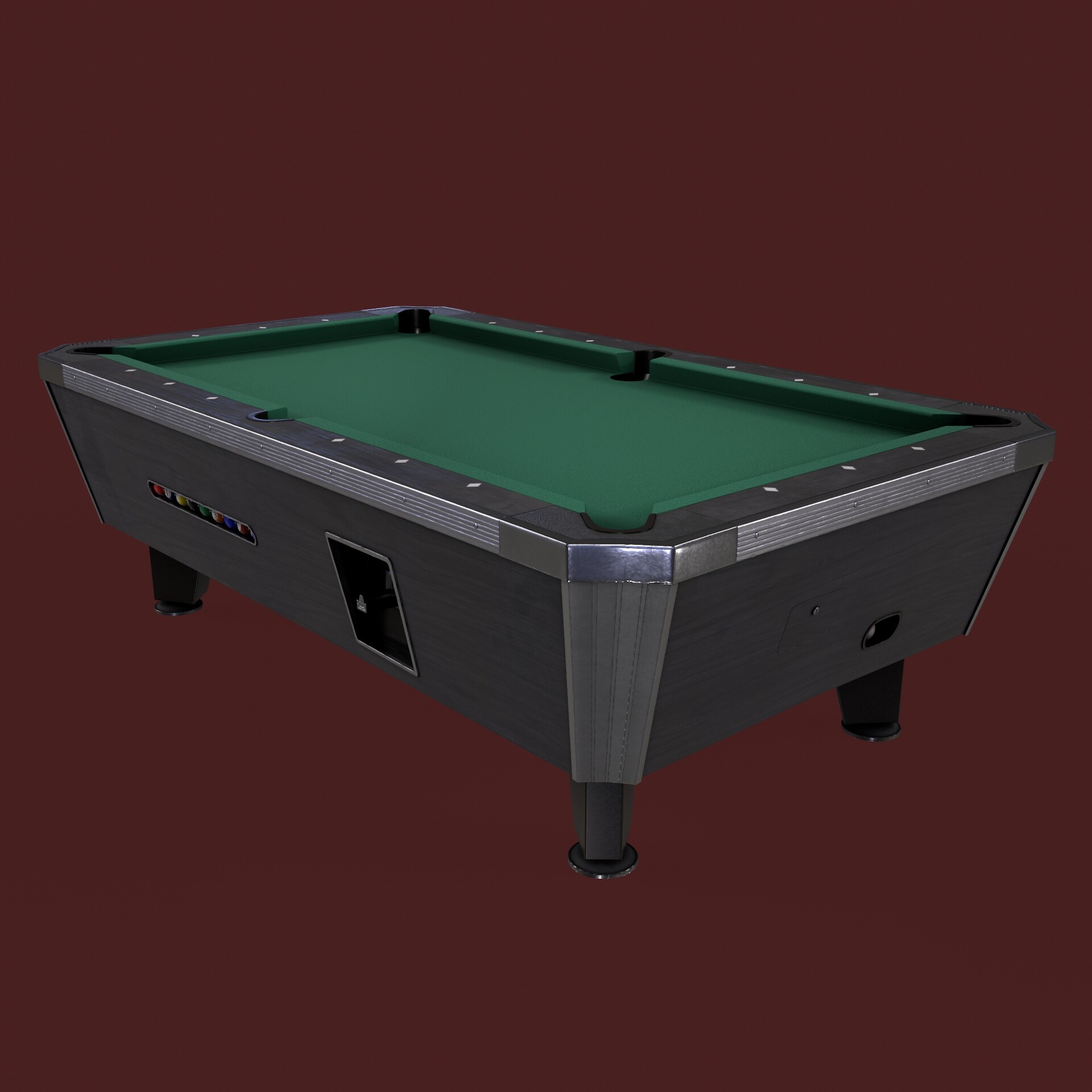 ArtStation - Pool Table