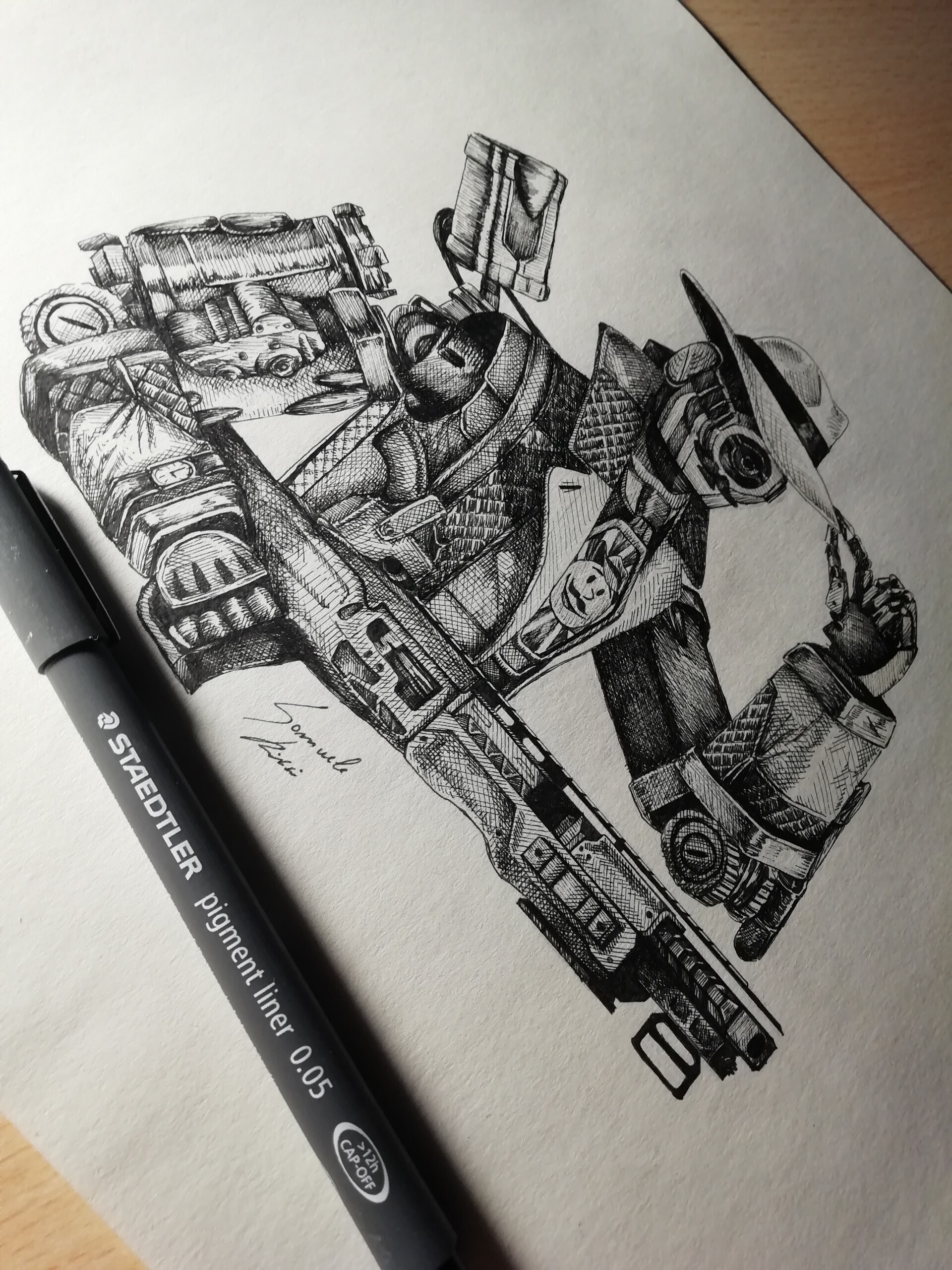 ArtStation - Pathfinder Ink Art