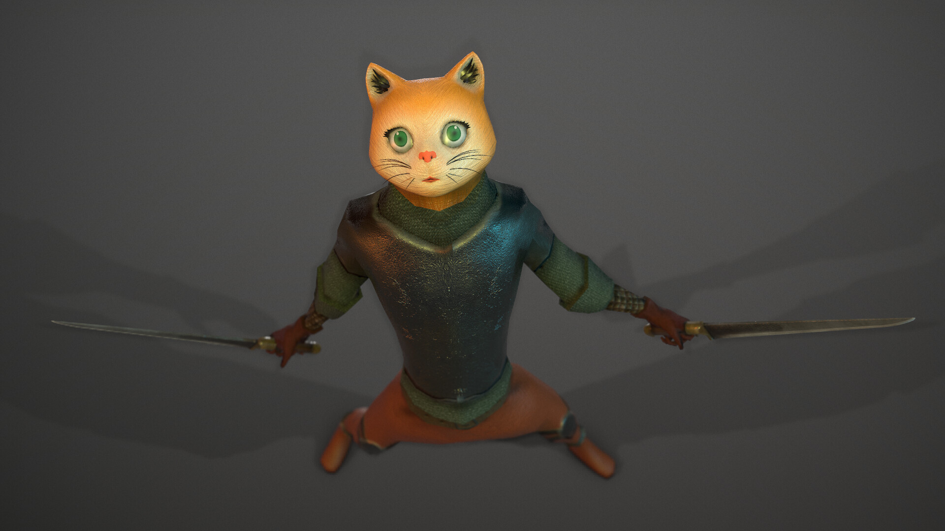 ArtStation - cat soldier