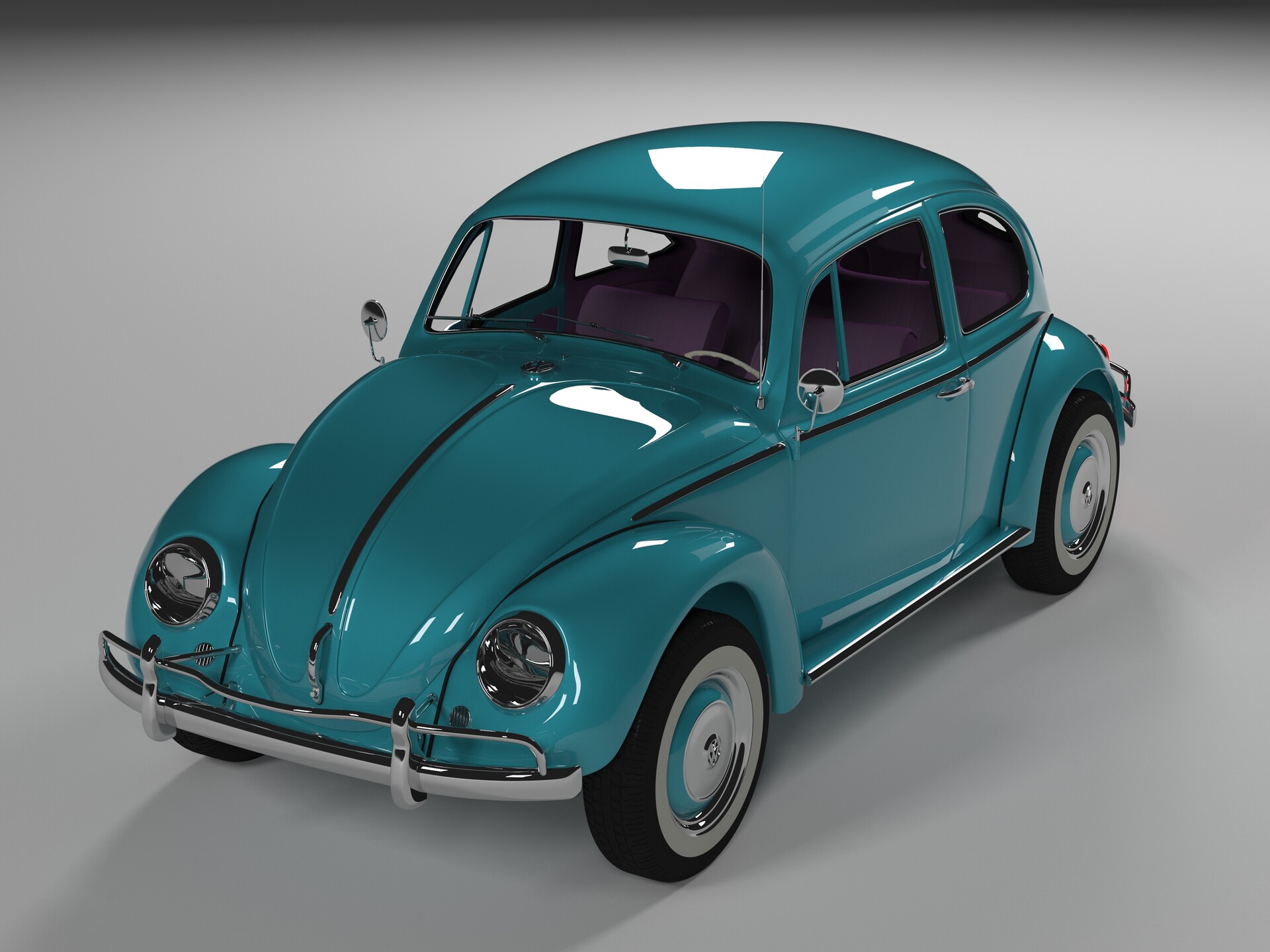 ArtStation - Volkswagen Beetle