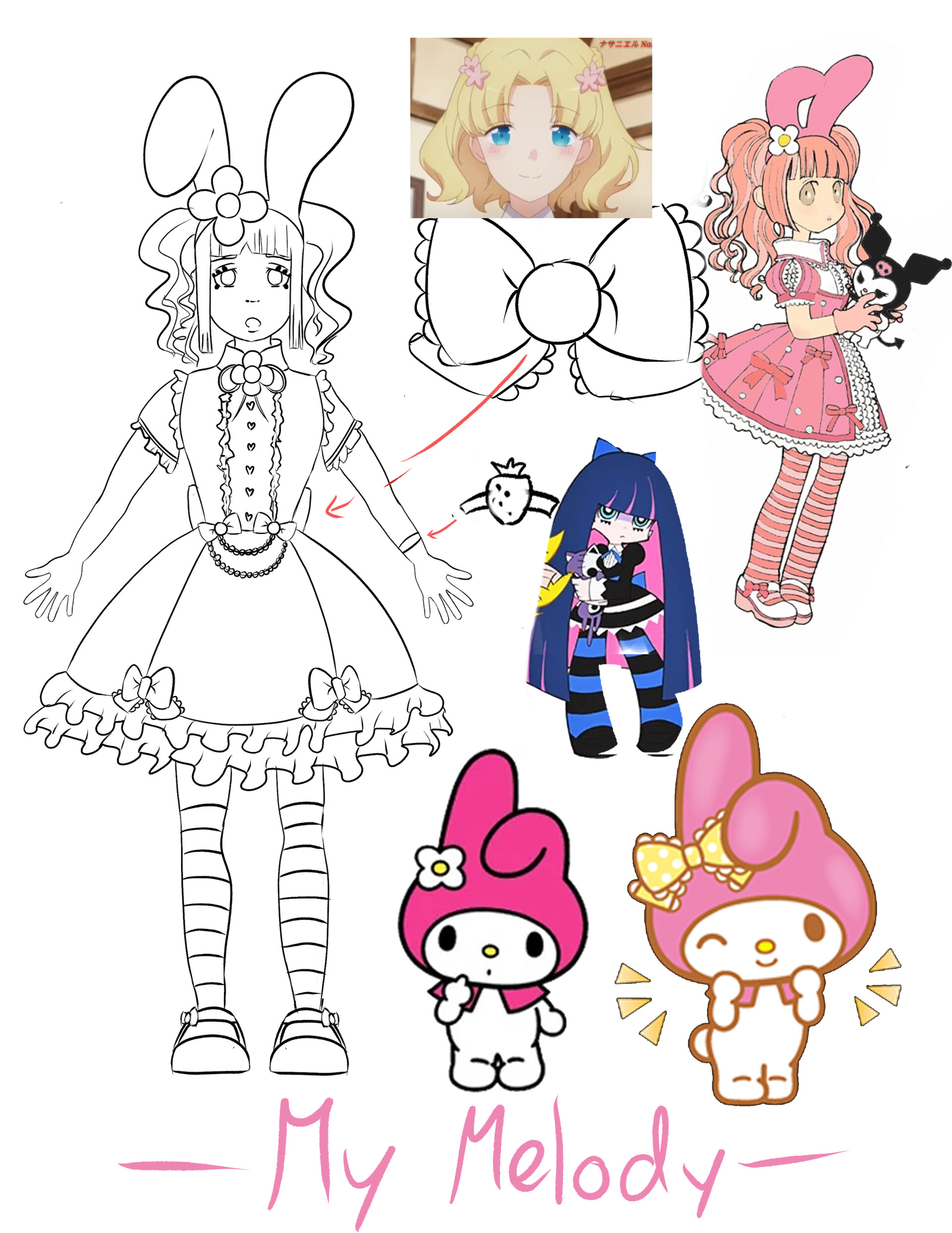My Melody Human Form