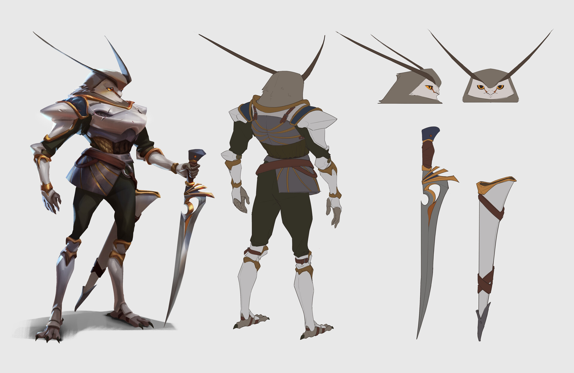 ArtStation - Owl Knight