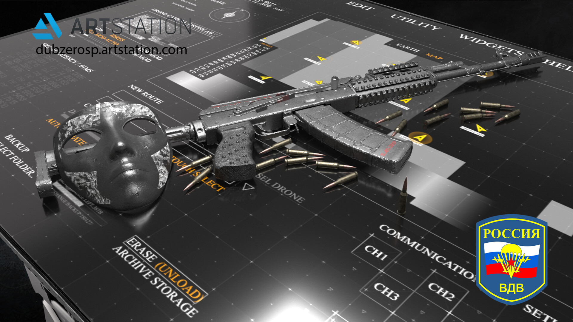 ArtStation - AK-74 Tactical
