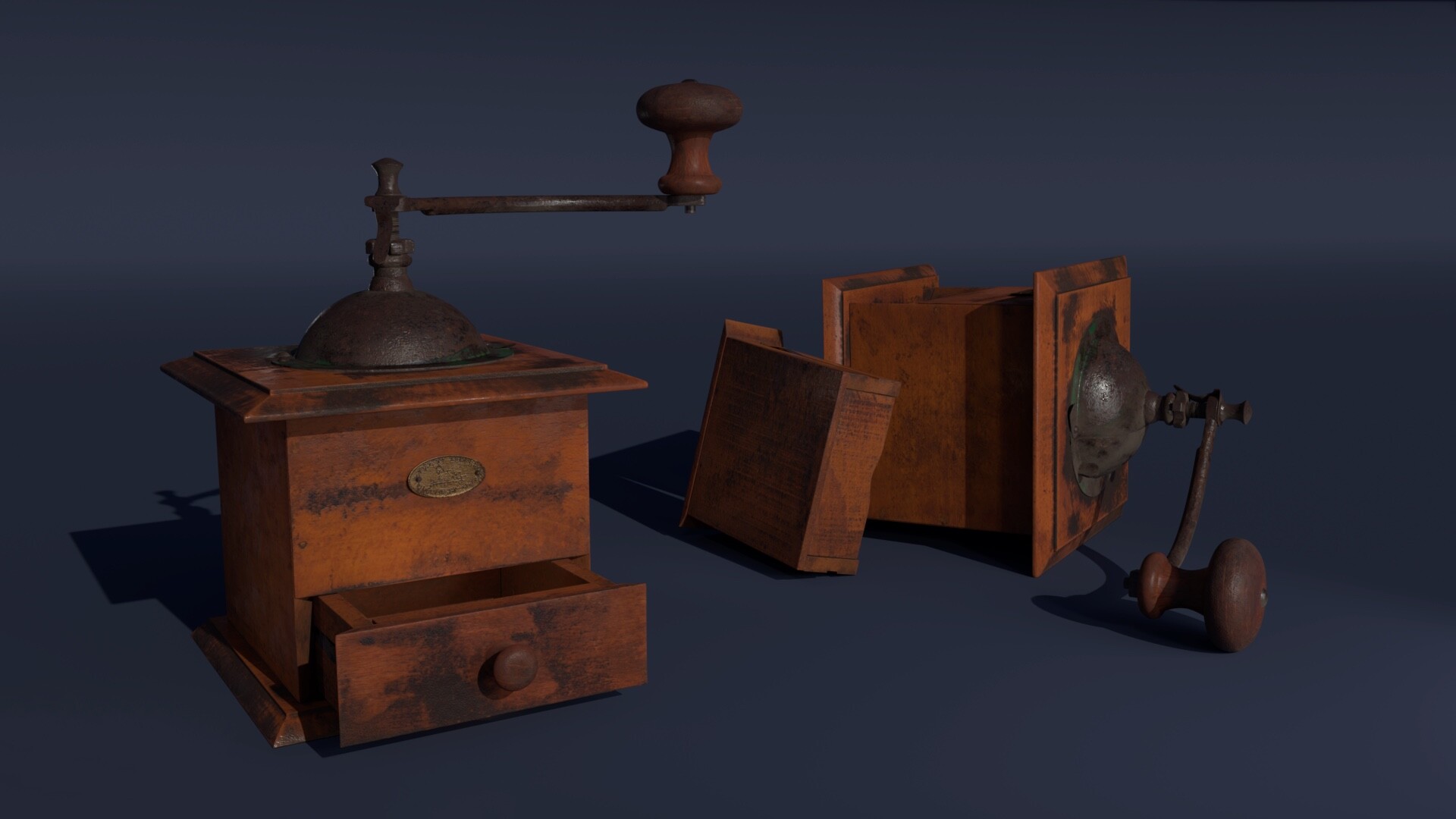 ArtStation - Coffee Grinder
