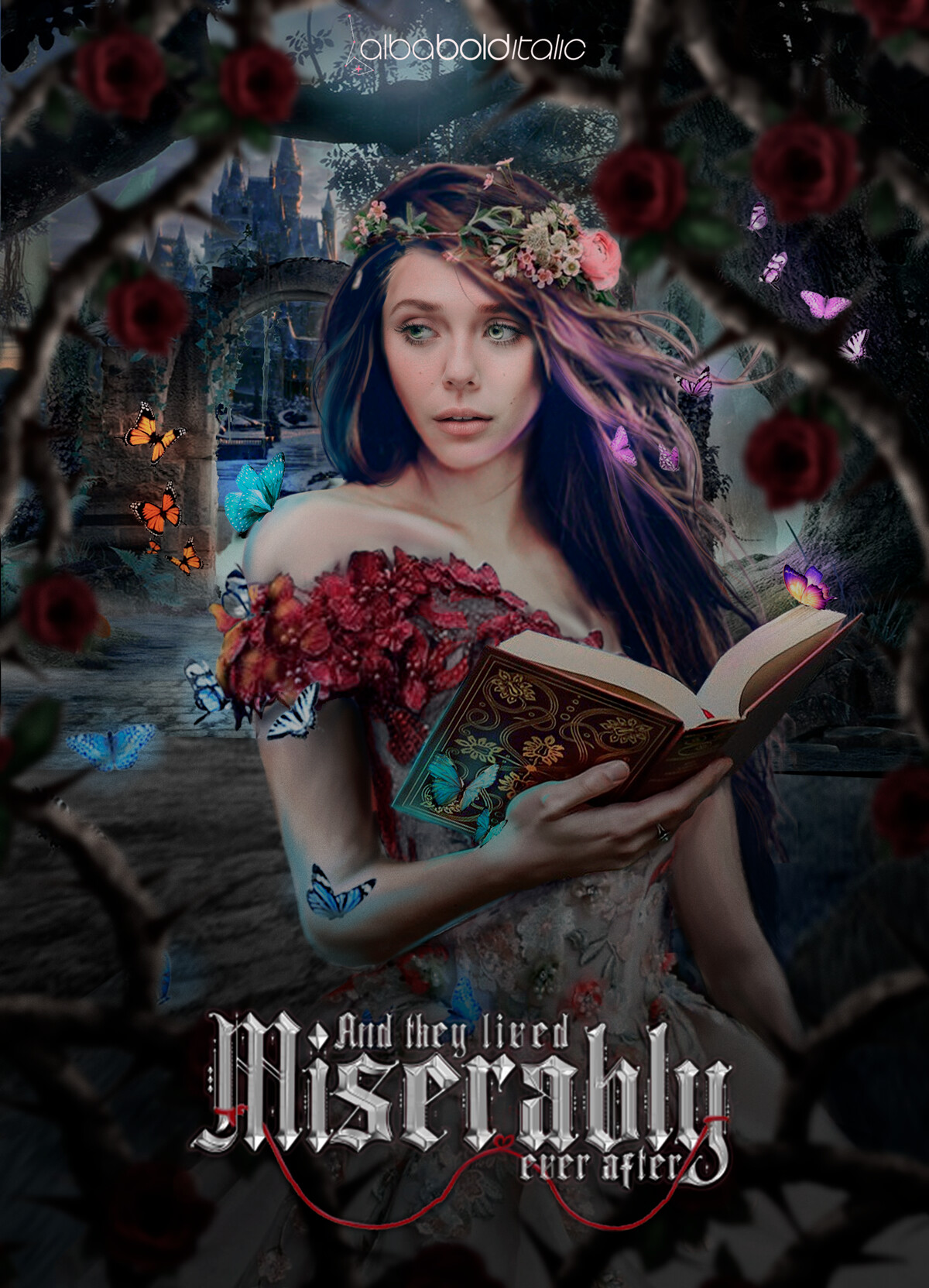 Alba Sacristán - Illustration Poster: Belladona (Thorns)