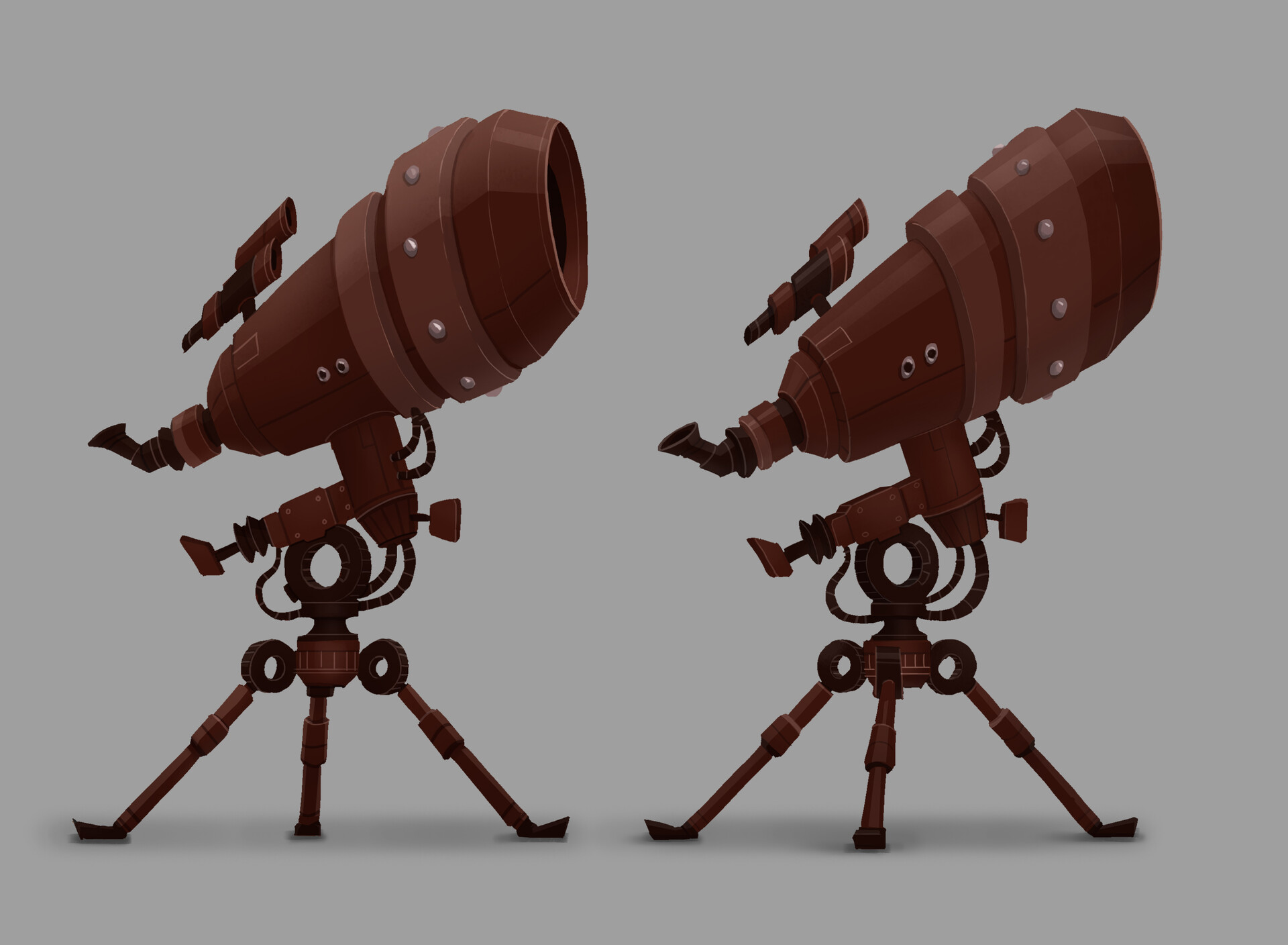 ArtStation - Telescope - Props Design