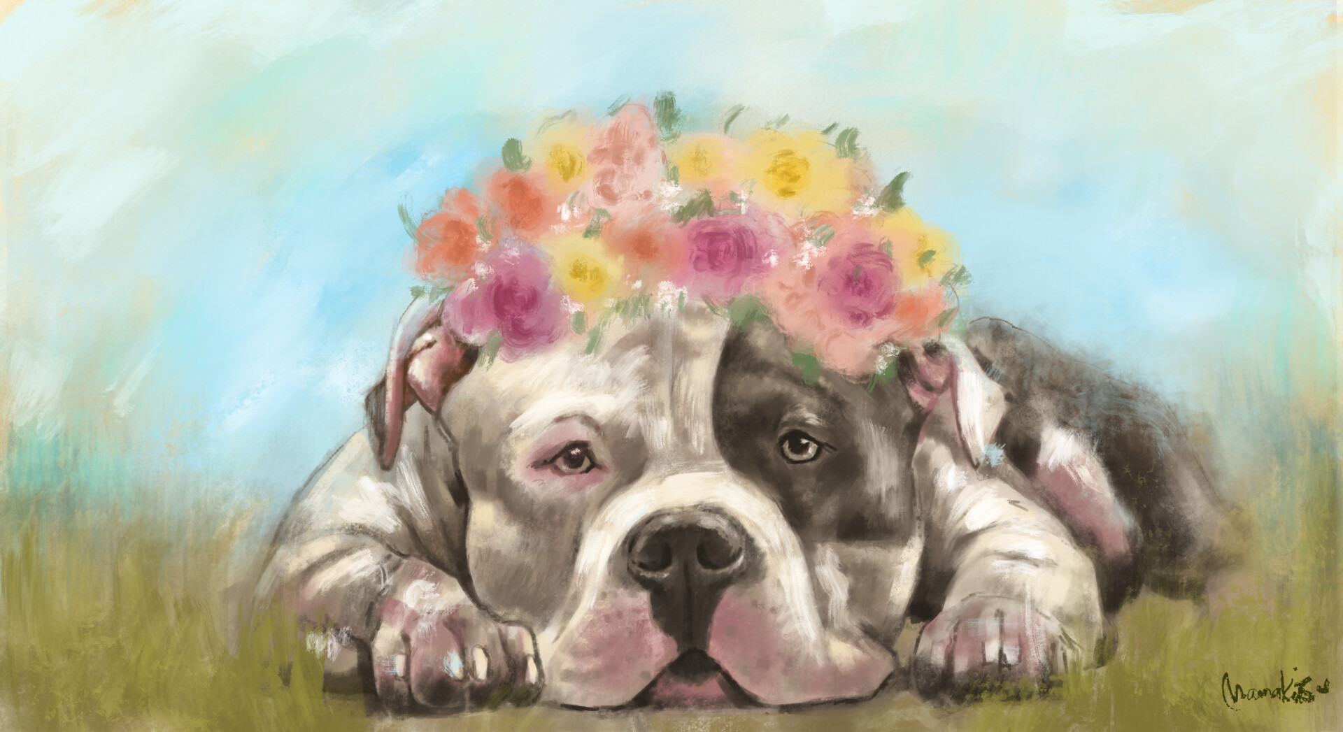 ArtStation - Flowers for a Bully