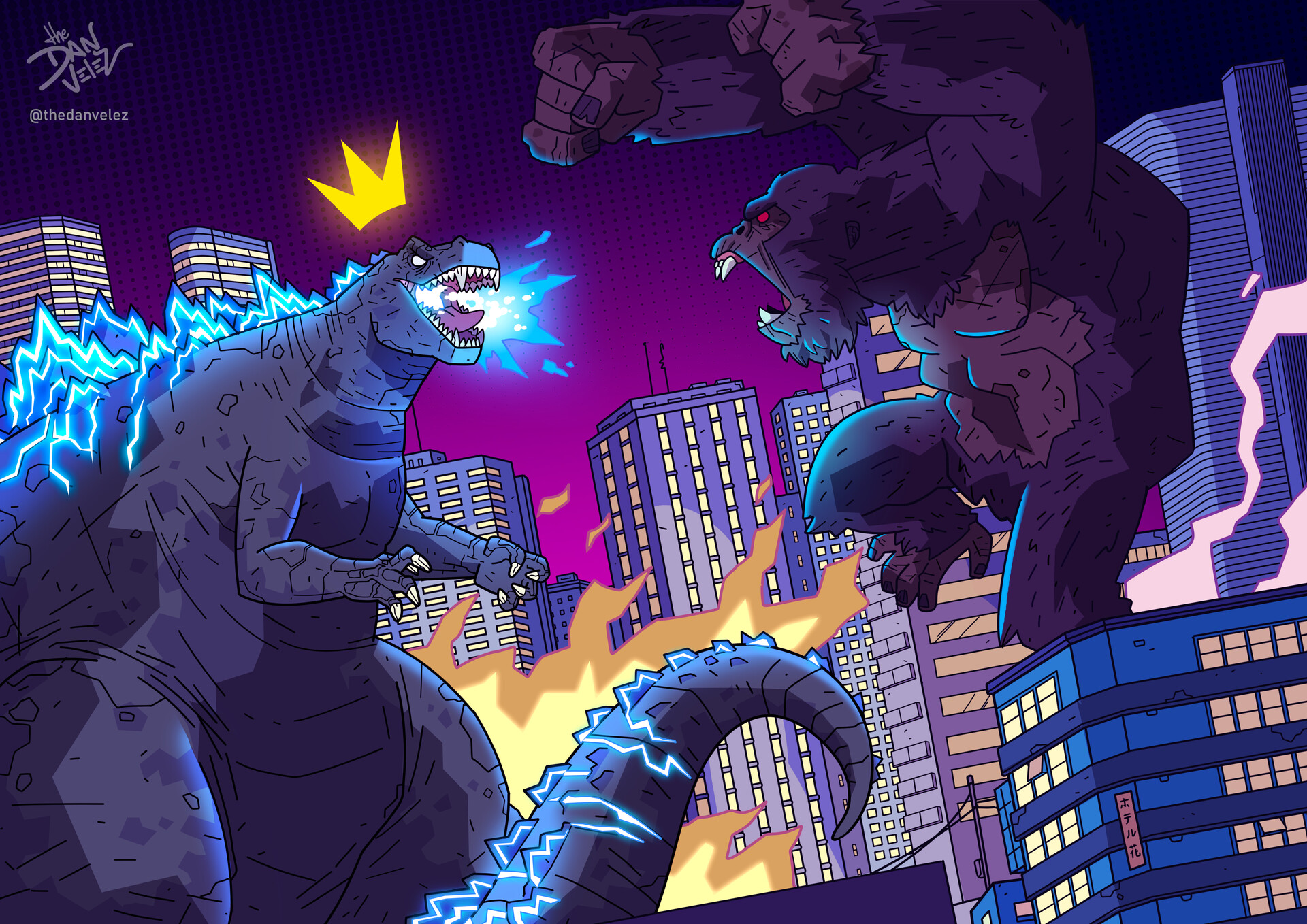 ArtStation - Kong vs. Godzilla
