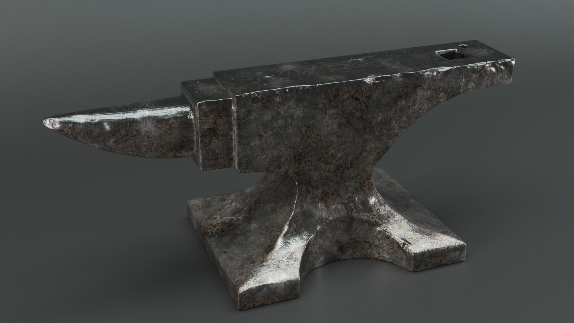 ArtStation - Anvil Model, Texture Painting & Baking, UV Unwrapping ...