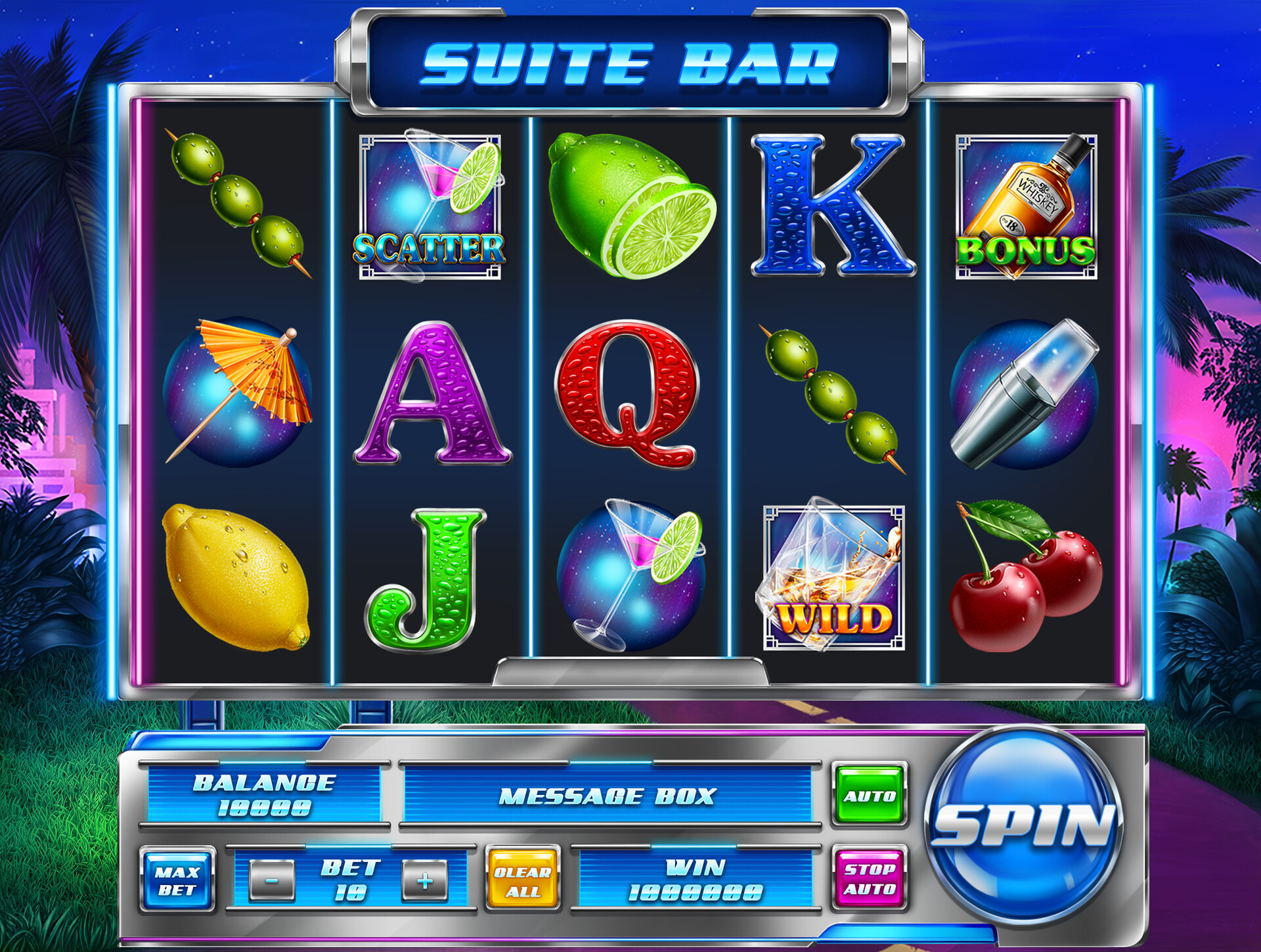ArtStation - Slot machine reels development