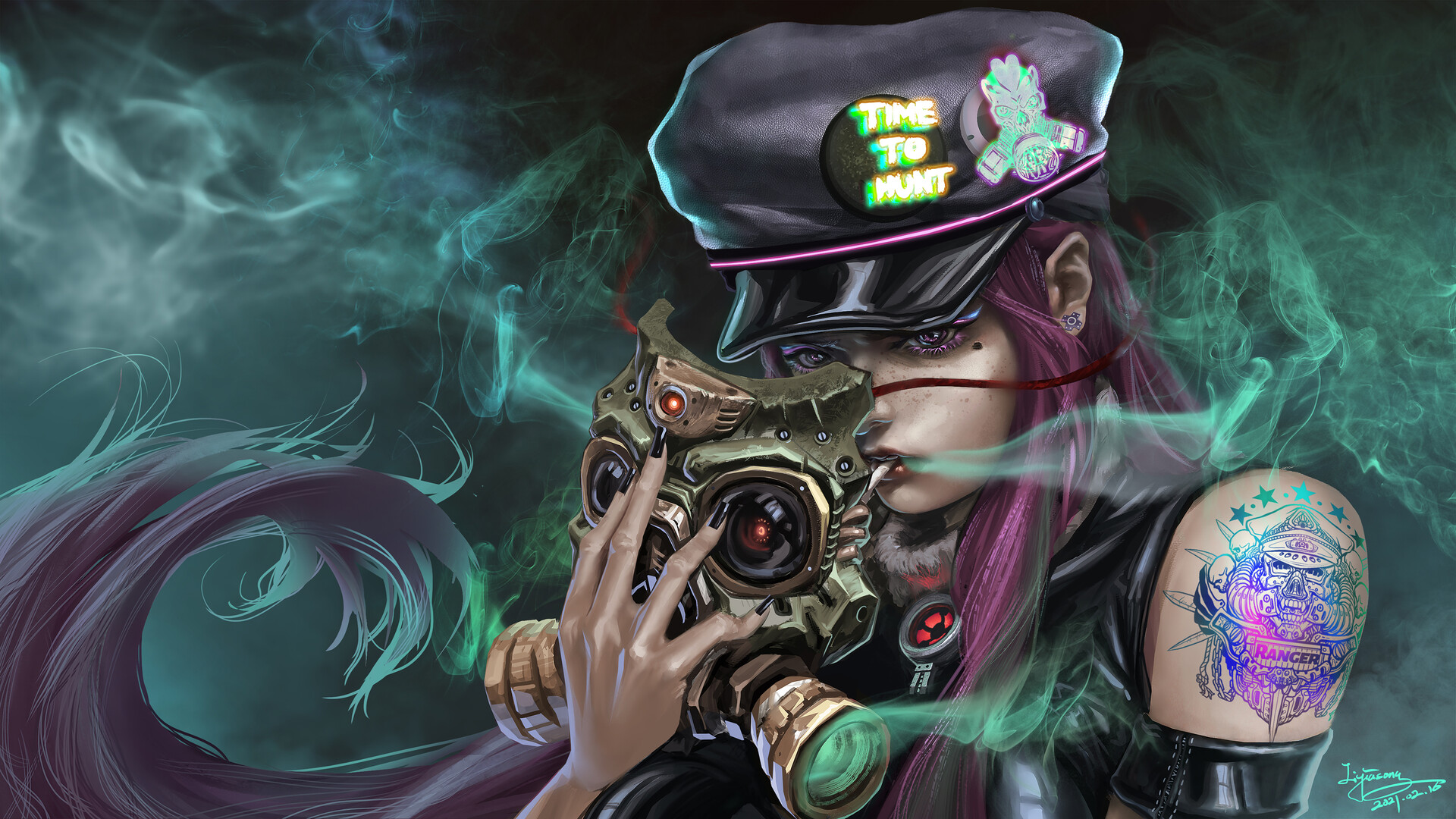 ArtStation - Cyberpunk Ranger