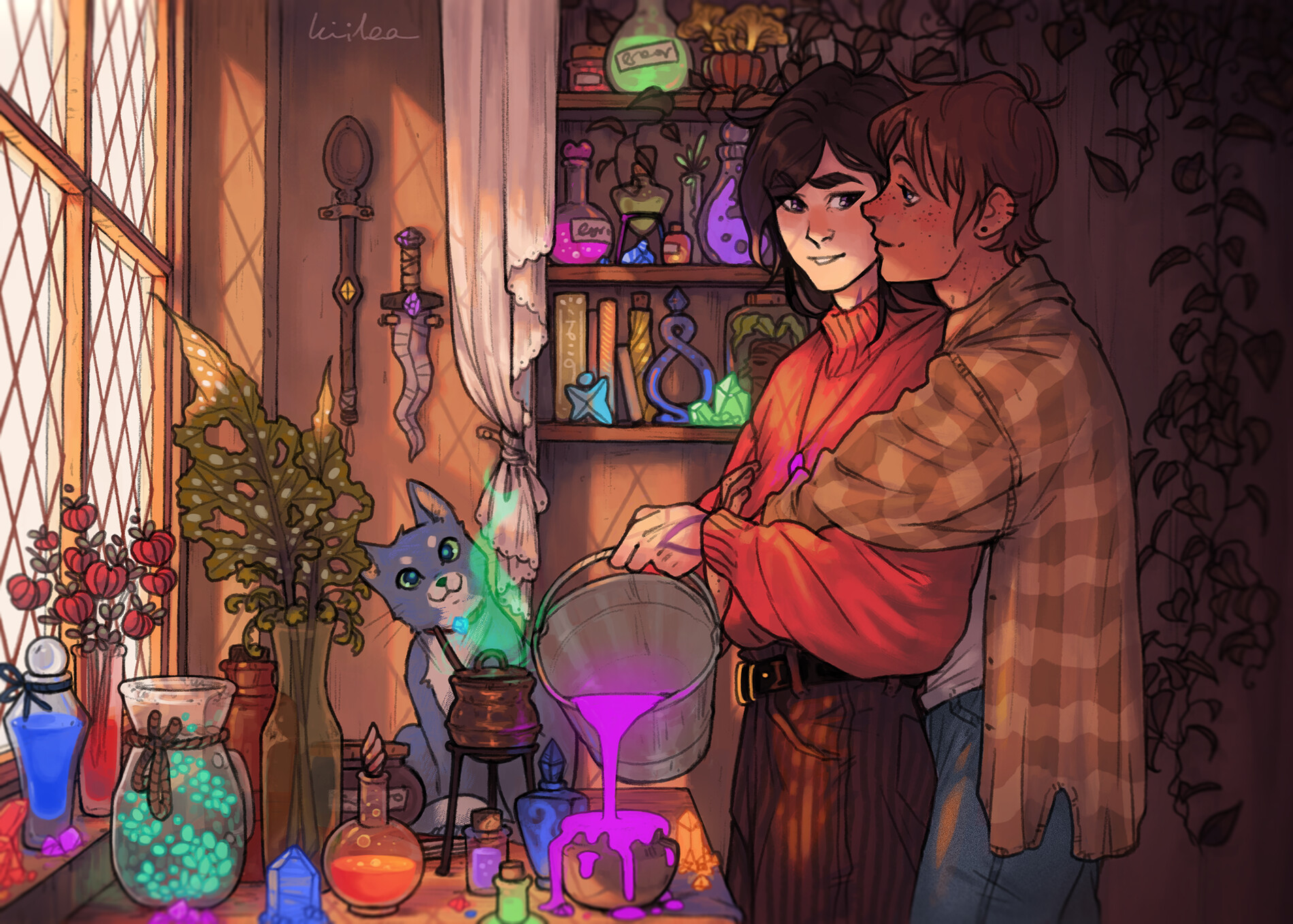 ArtStation - brewing elixirs