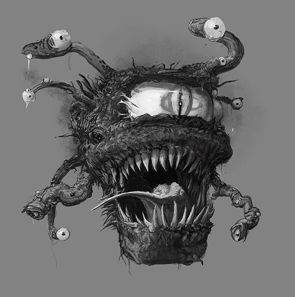 ArtStation - bw beholder