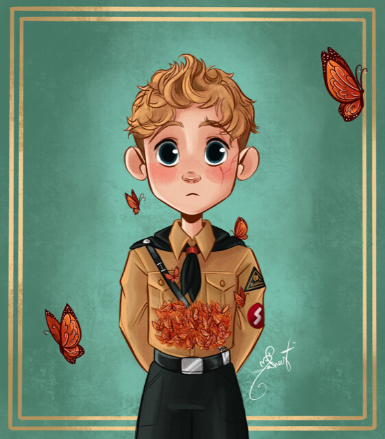 ArtStation - Butterflies in the stomach