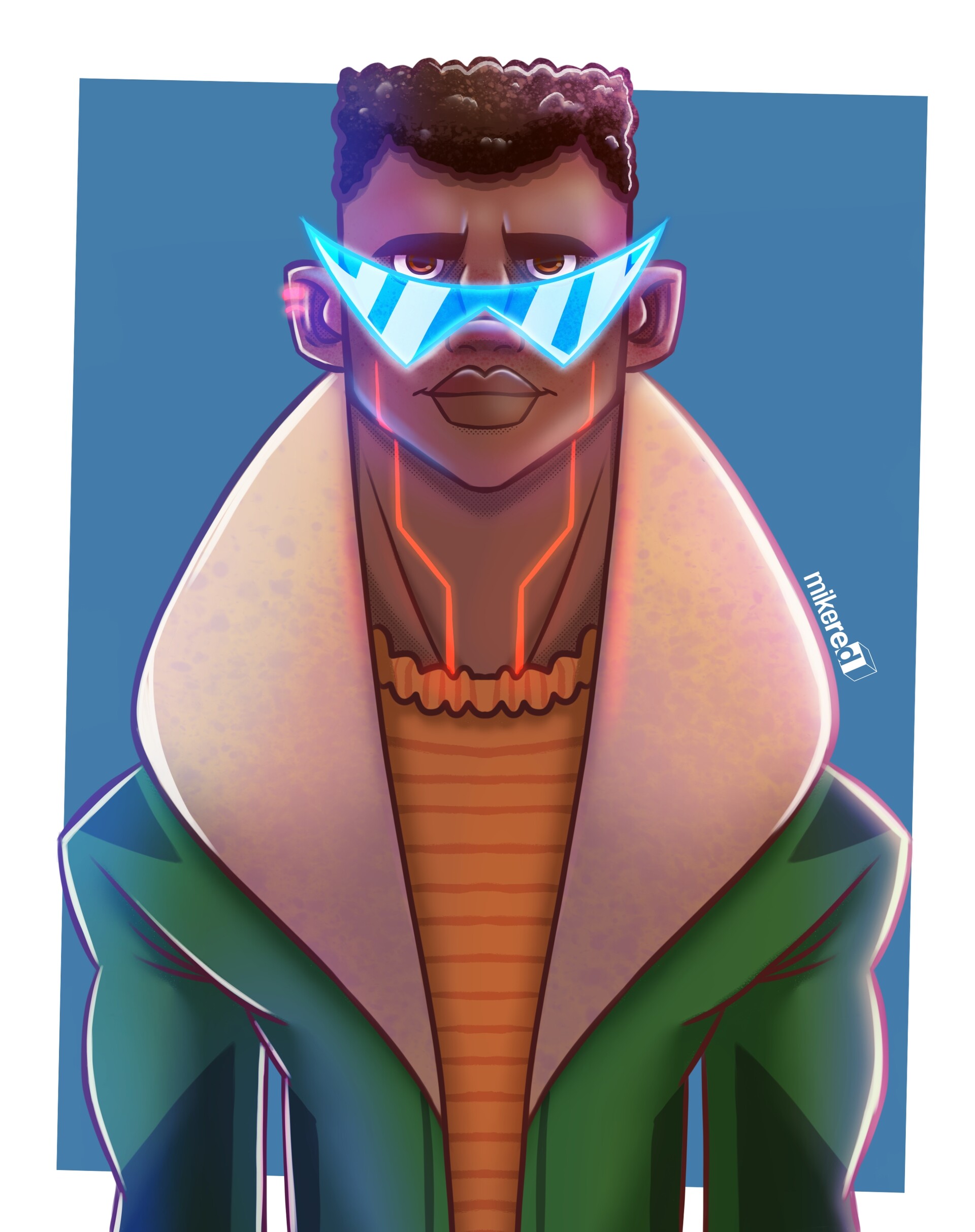 ArtStation - Futuristic boy