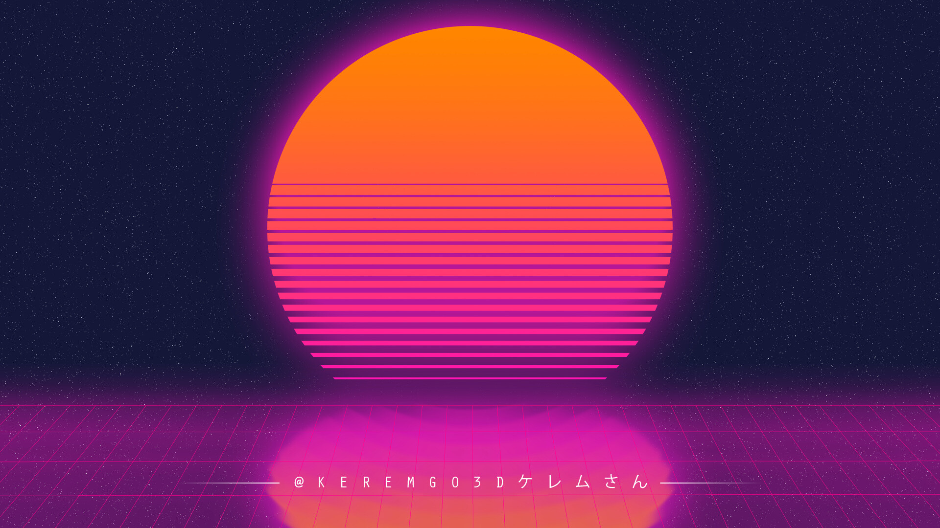 ArtStation - Outrun Sunset