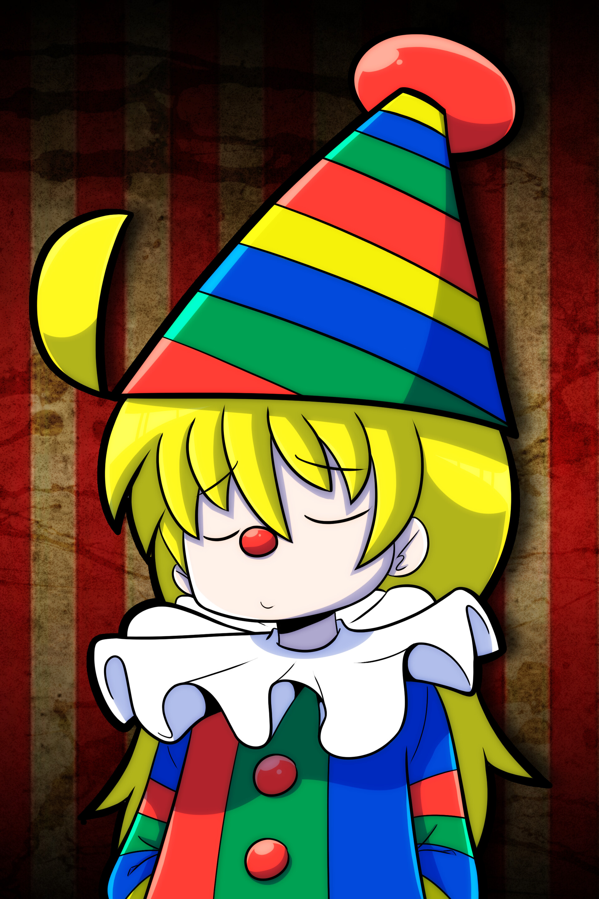 ArtStation - OC: Izzy Clown!