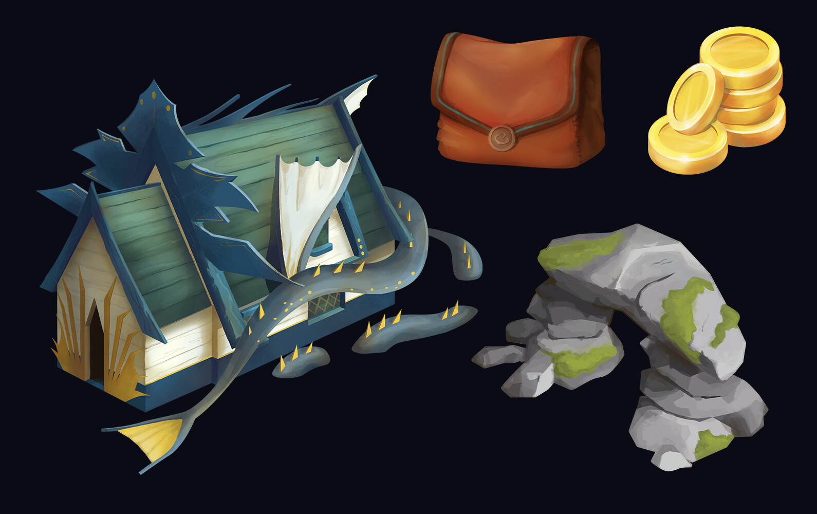 ArtStation - Pack of medieval objects