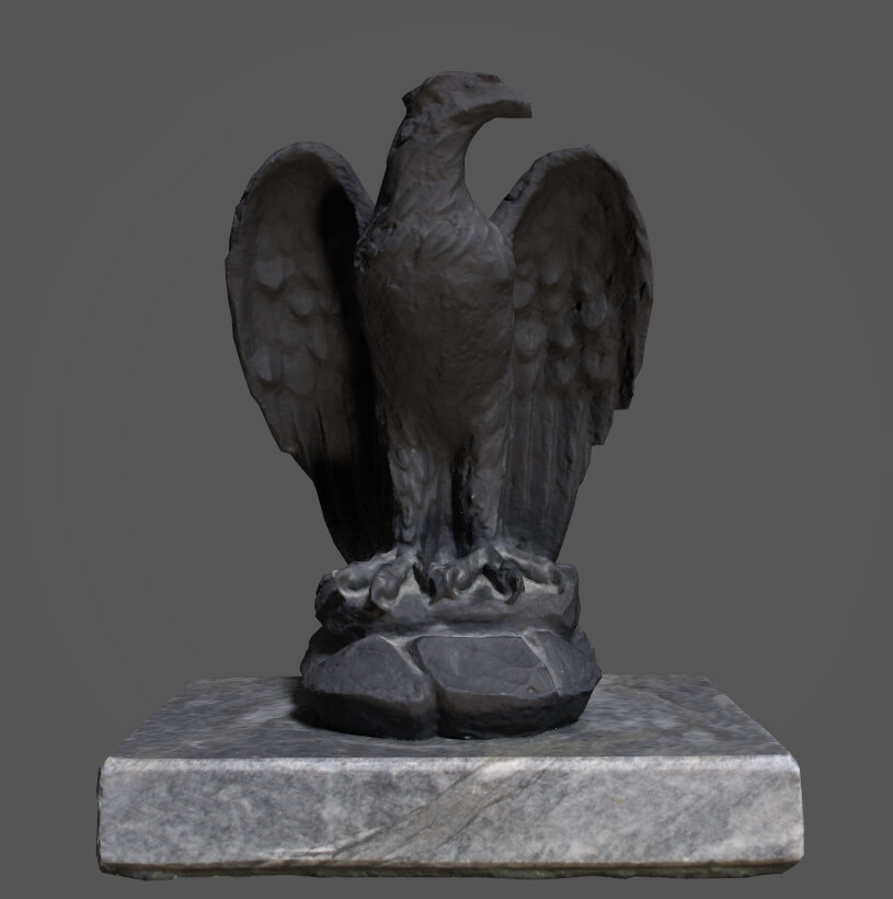 ArtStation - Eagle Statue Photogrammetry