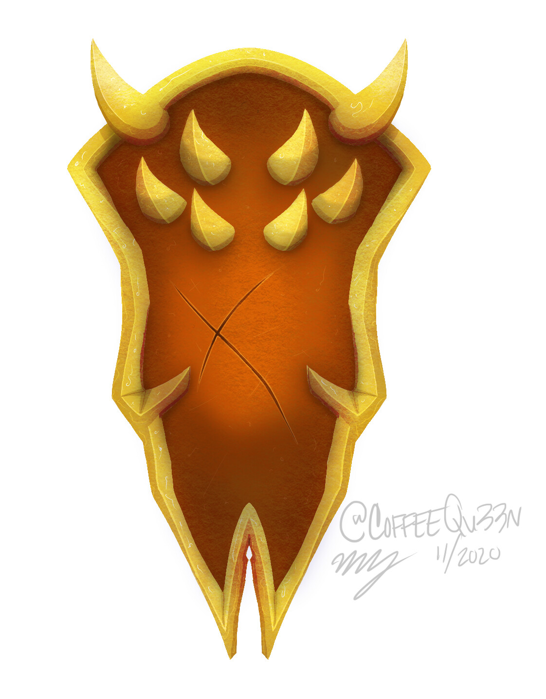 ArtStation - Shield of the Hidden Lord