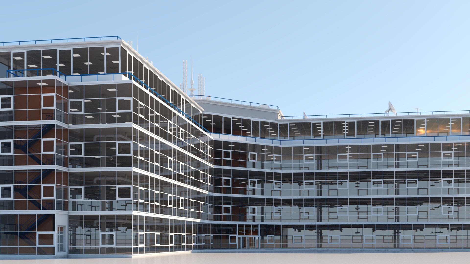 ArtStation - Office Building Interior And Exterior 102