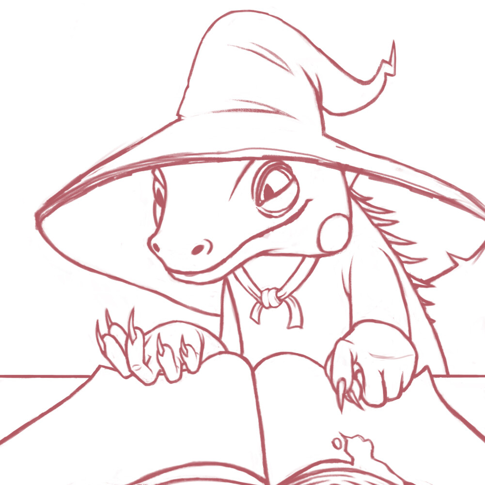 wizard lizard doodlespell