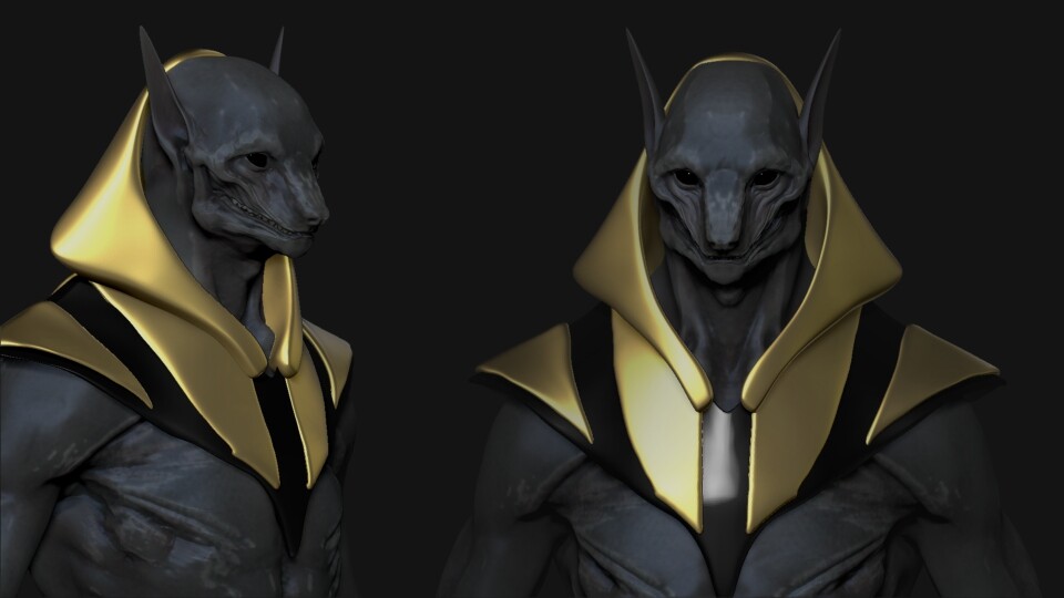 ArtStation - Anubis work in progress...