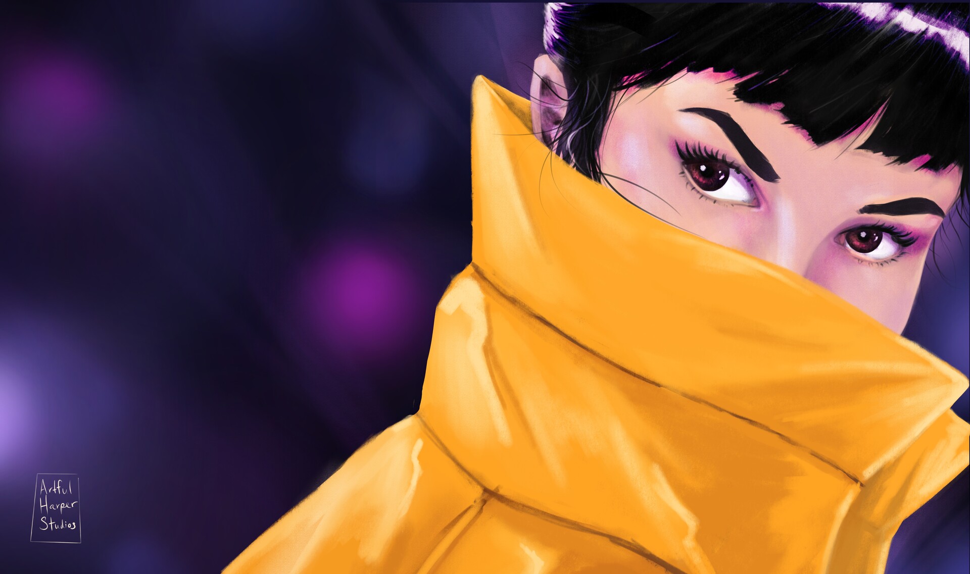 ArtStation - Mischief in Yellow