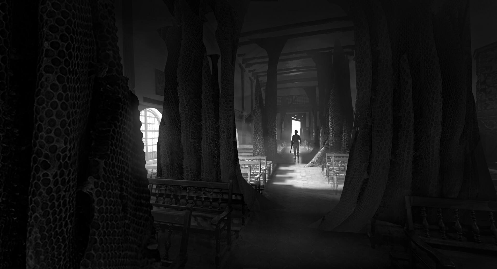 ArtStation - Alien Beehive Infestation