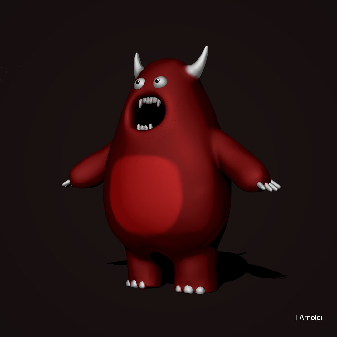 ArtStation - Devil doll