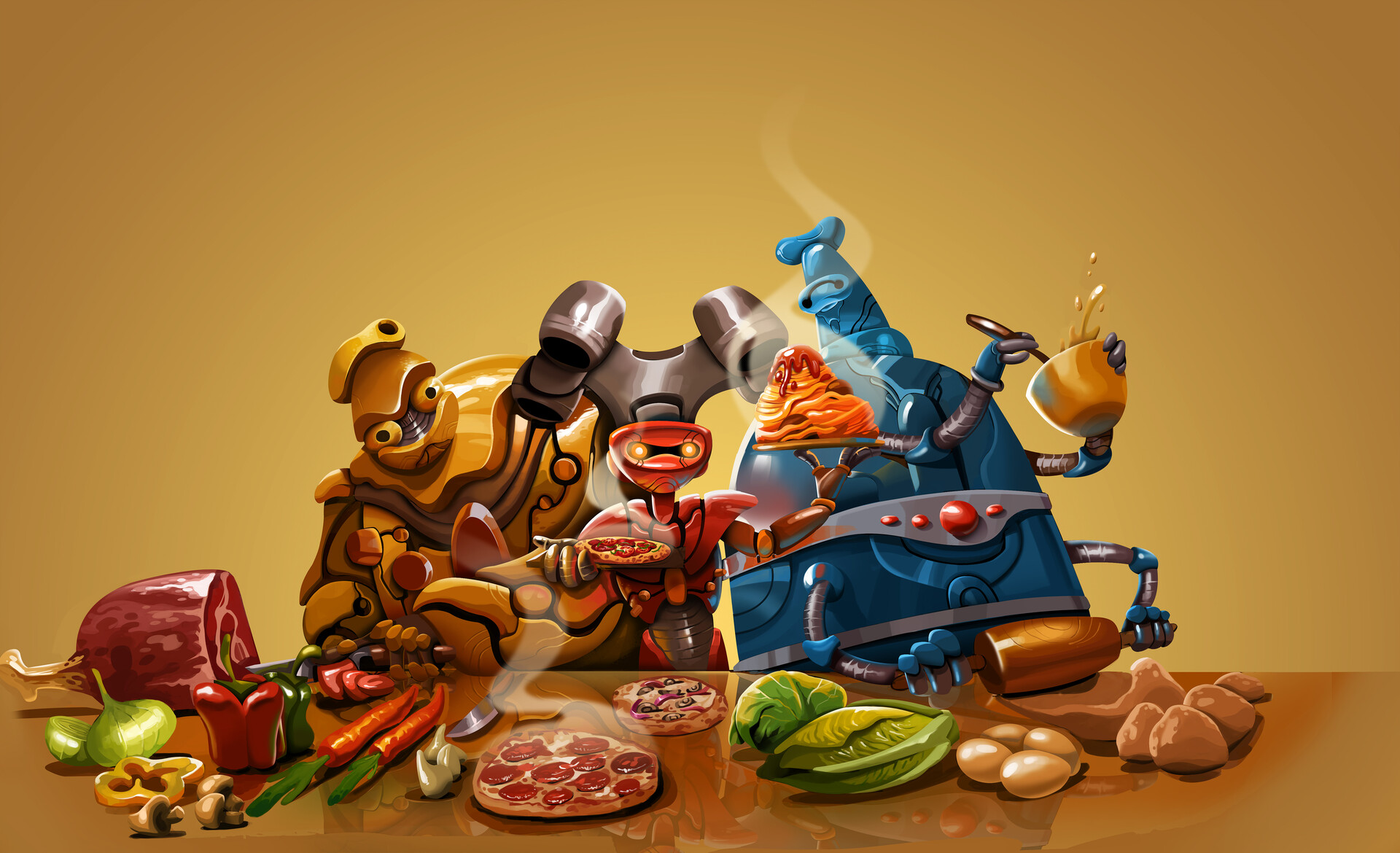ArtStation - RoboChef
