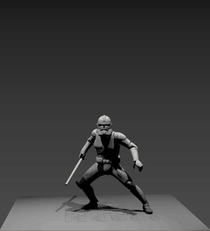 ArtStation - CloneTrooper Jumping