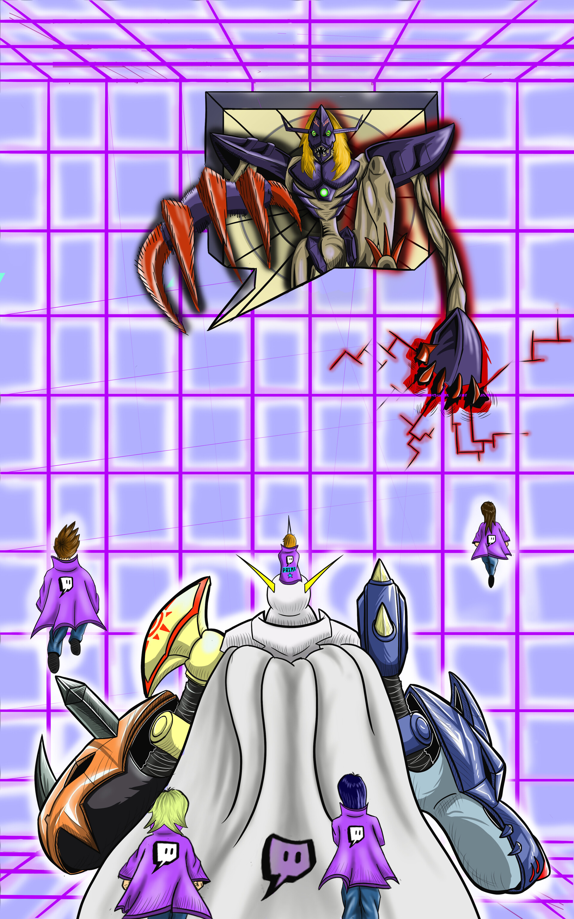 ArtStation - Digimon Raid Battle