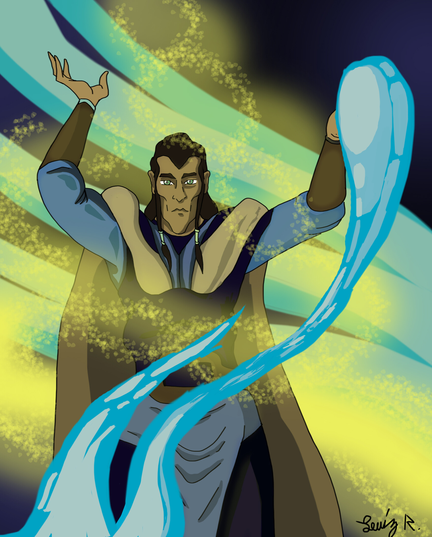 ArtStation - The Legend Of Korra #FanArt, Unalaq Spirit Harmony