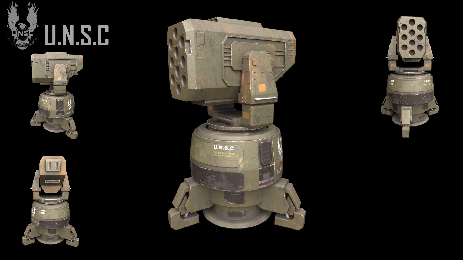 ArtStation - A model in the halo