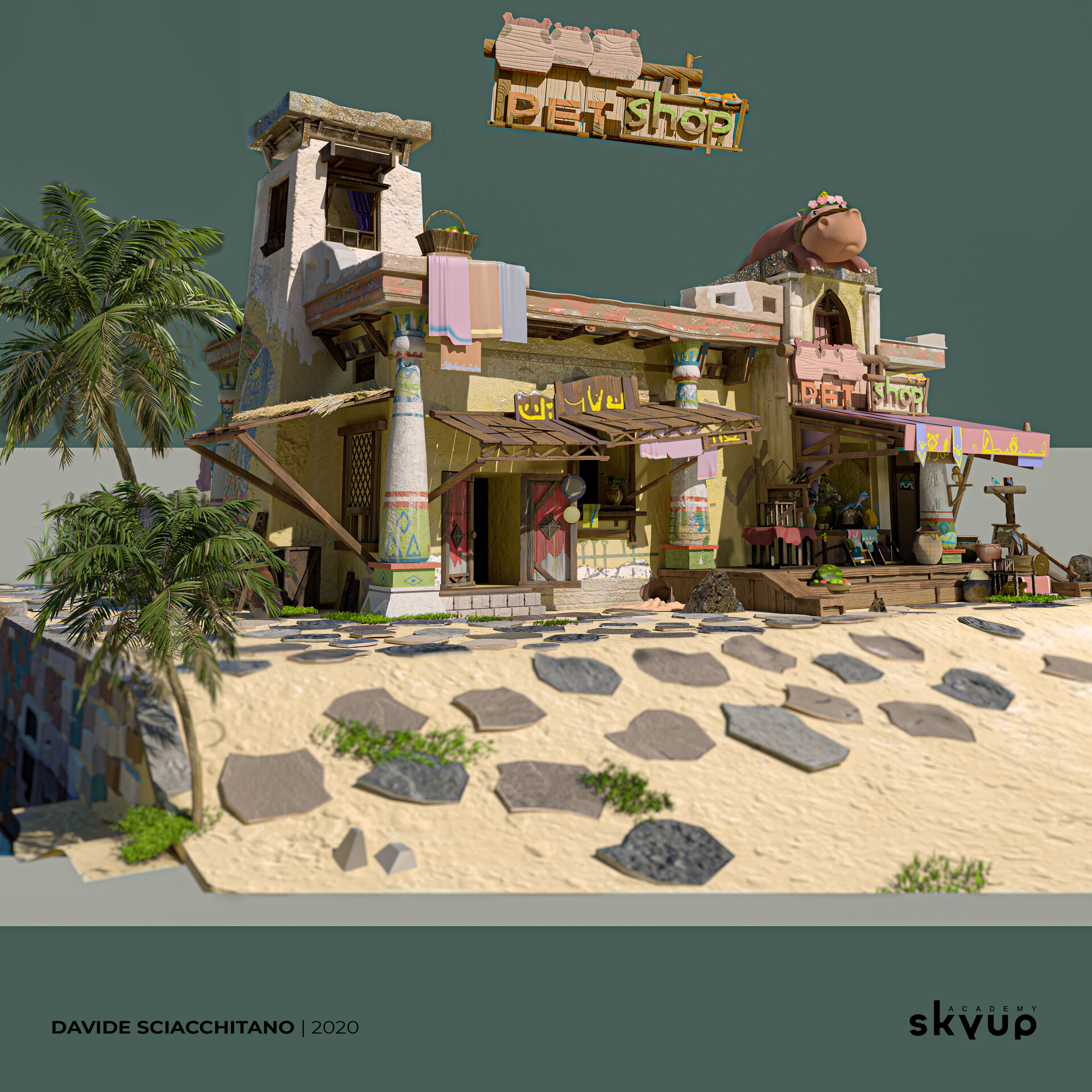 ArtStation - Pet shop