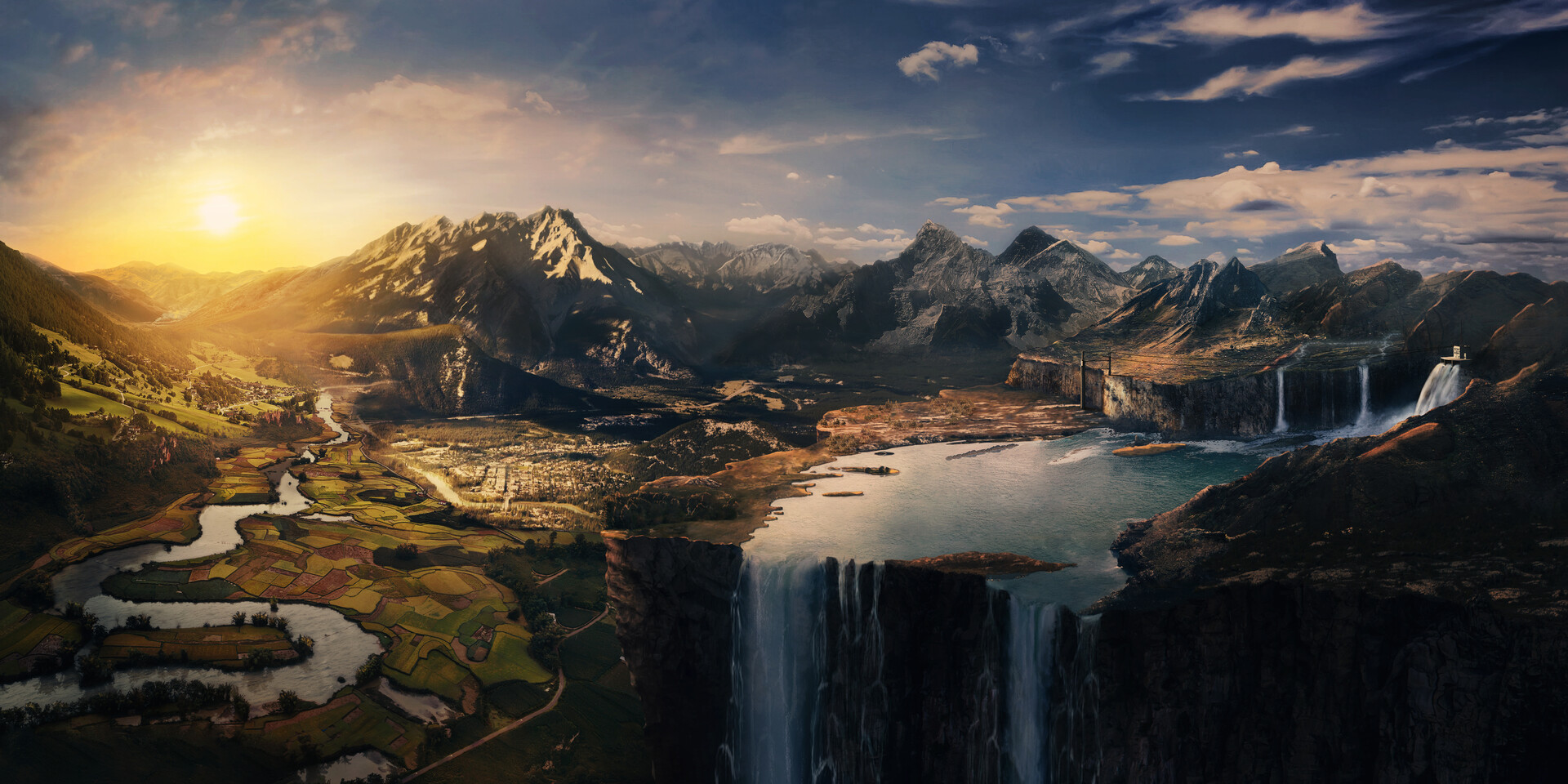 ArtStation - Horizon Matte Painting