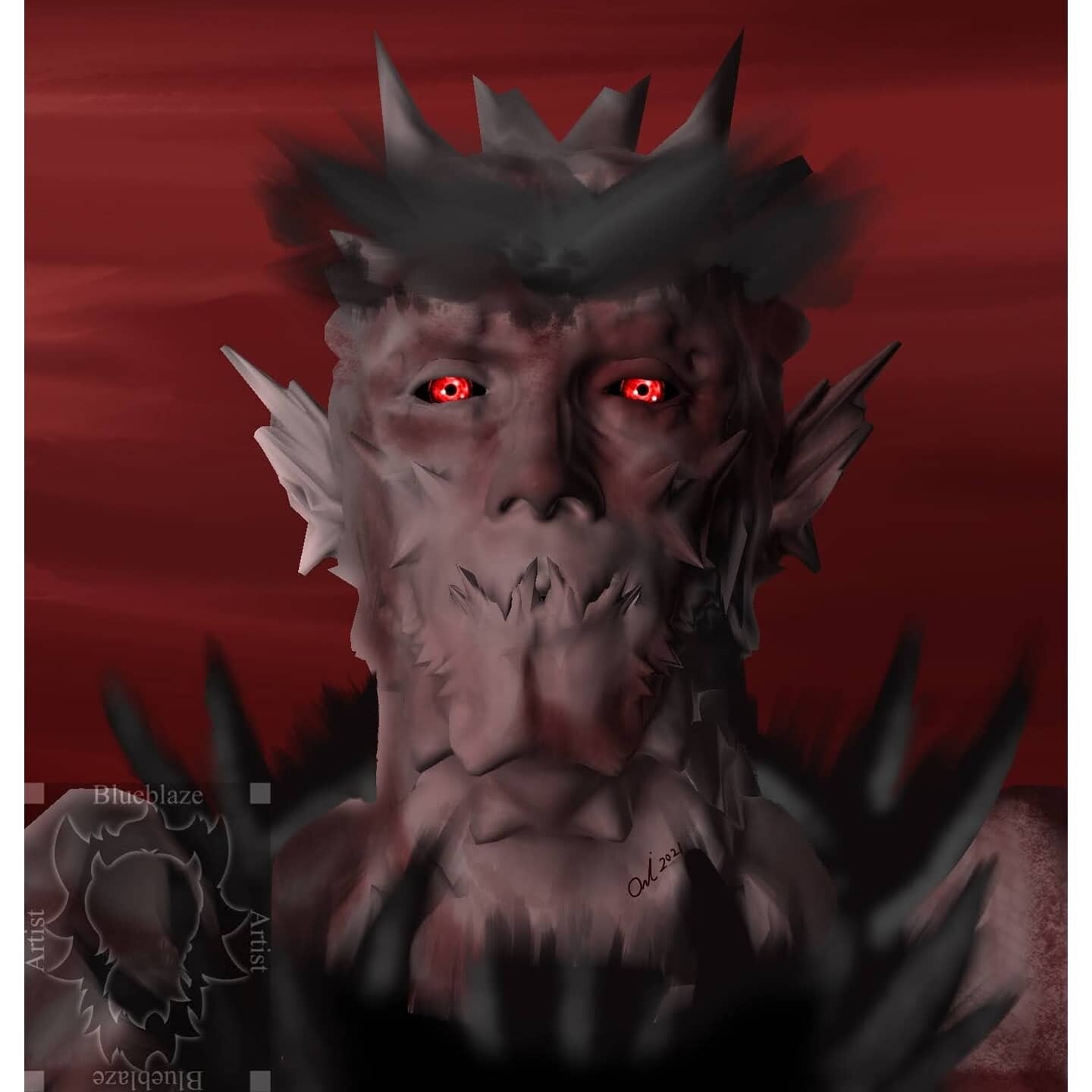 Ari Blueblaze - First 3d sculpture