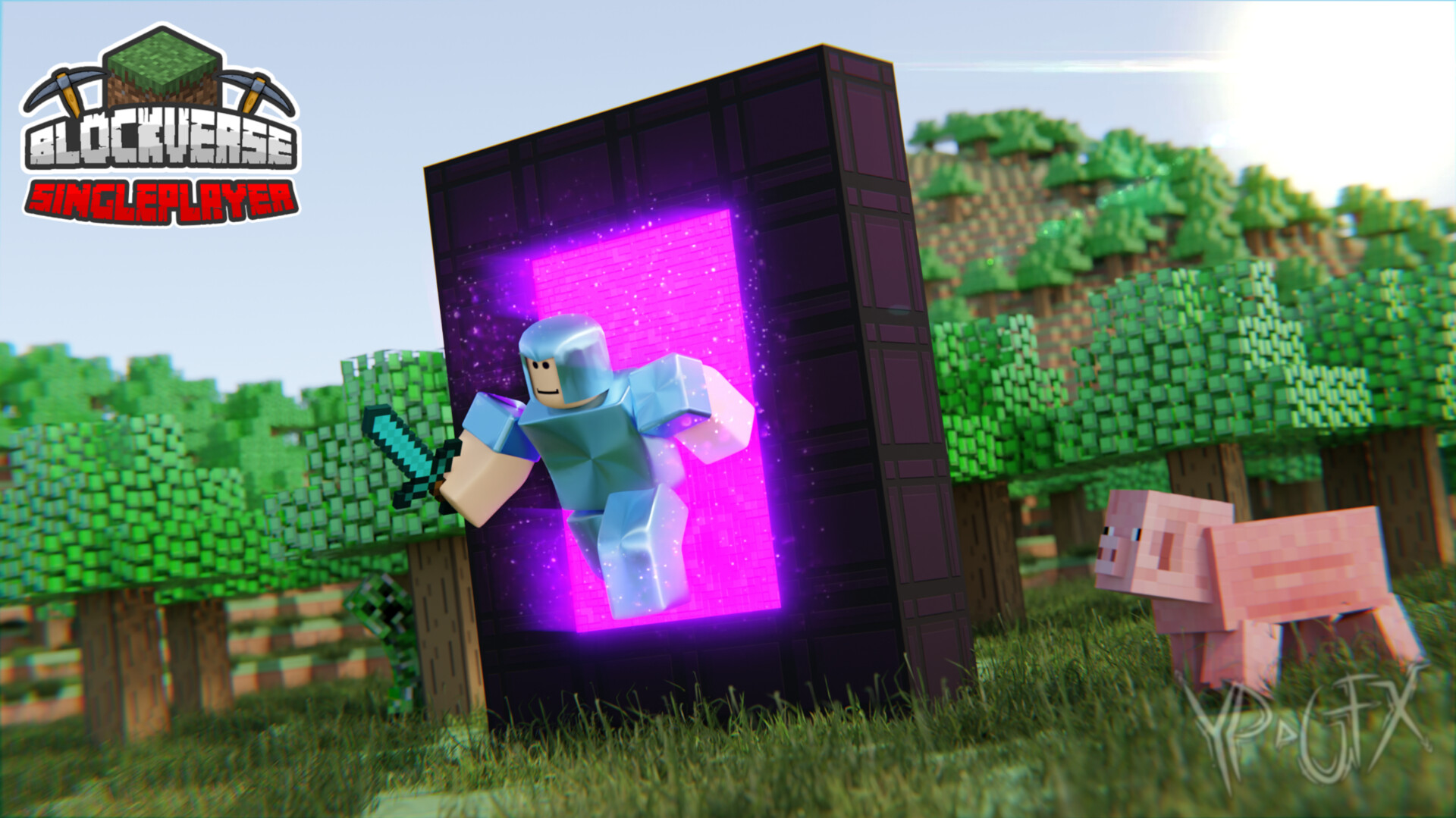 ArtStation - Blockverse Thumbnail