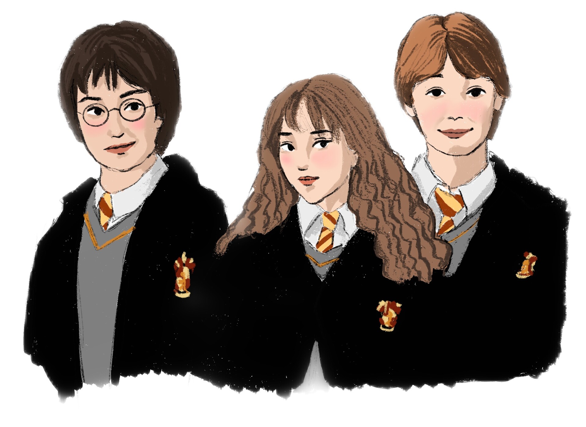 how to draw in harry potter style