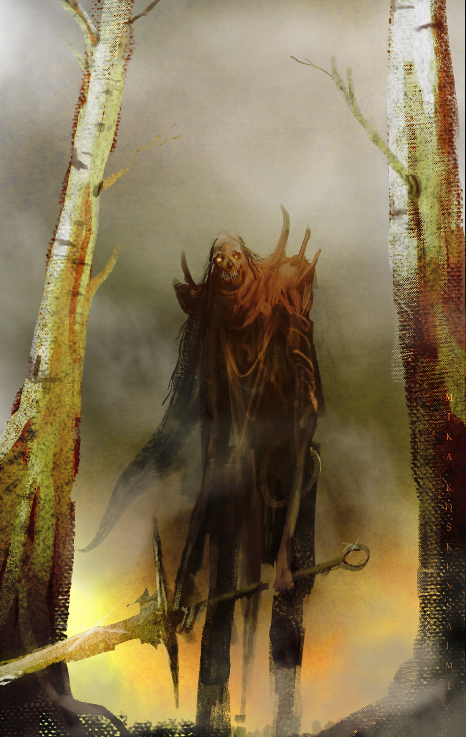 ArtStation - Undead warrior