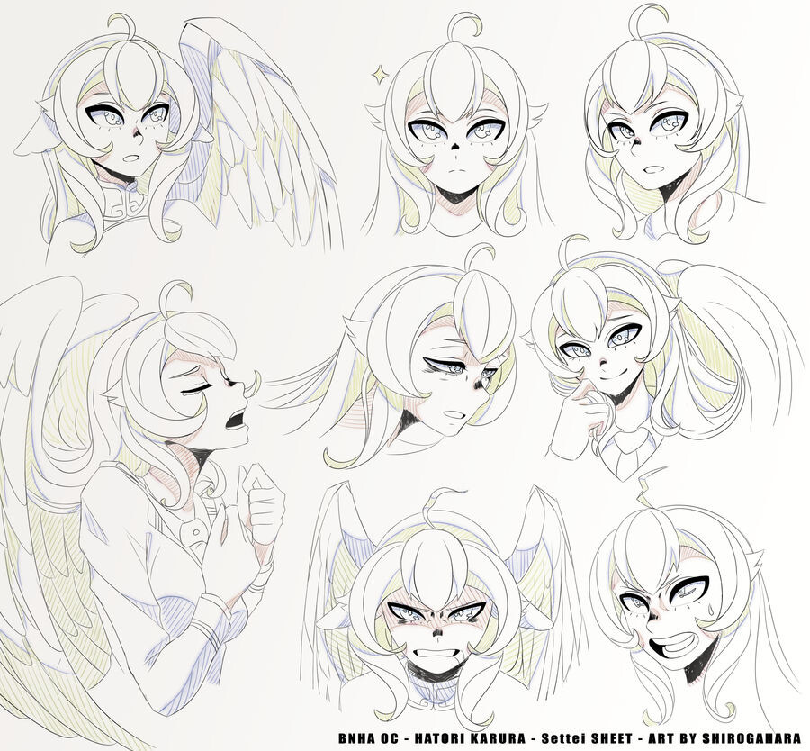 ArtStation - Settei Sheet - Hatori Karura