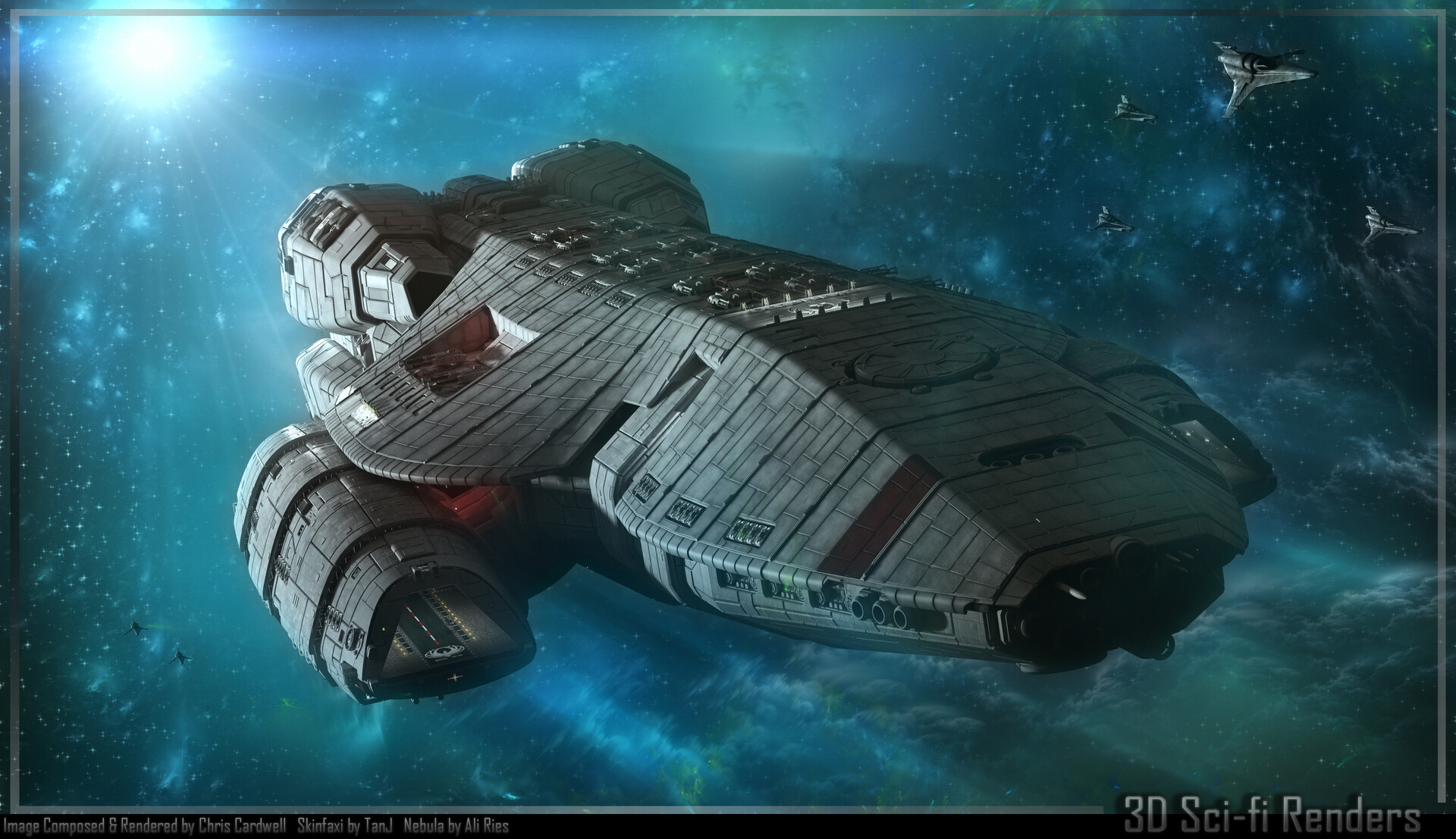 Battlestar Pegasus Wallpaper