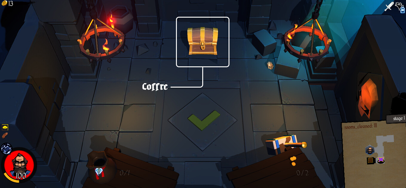 Adrien "Bodriv" Malherbe - My job on "Puzzle Forge Dungeon"