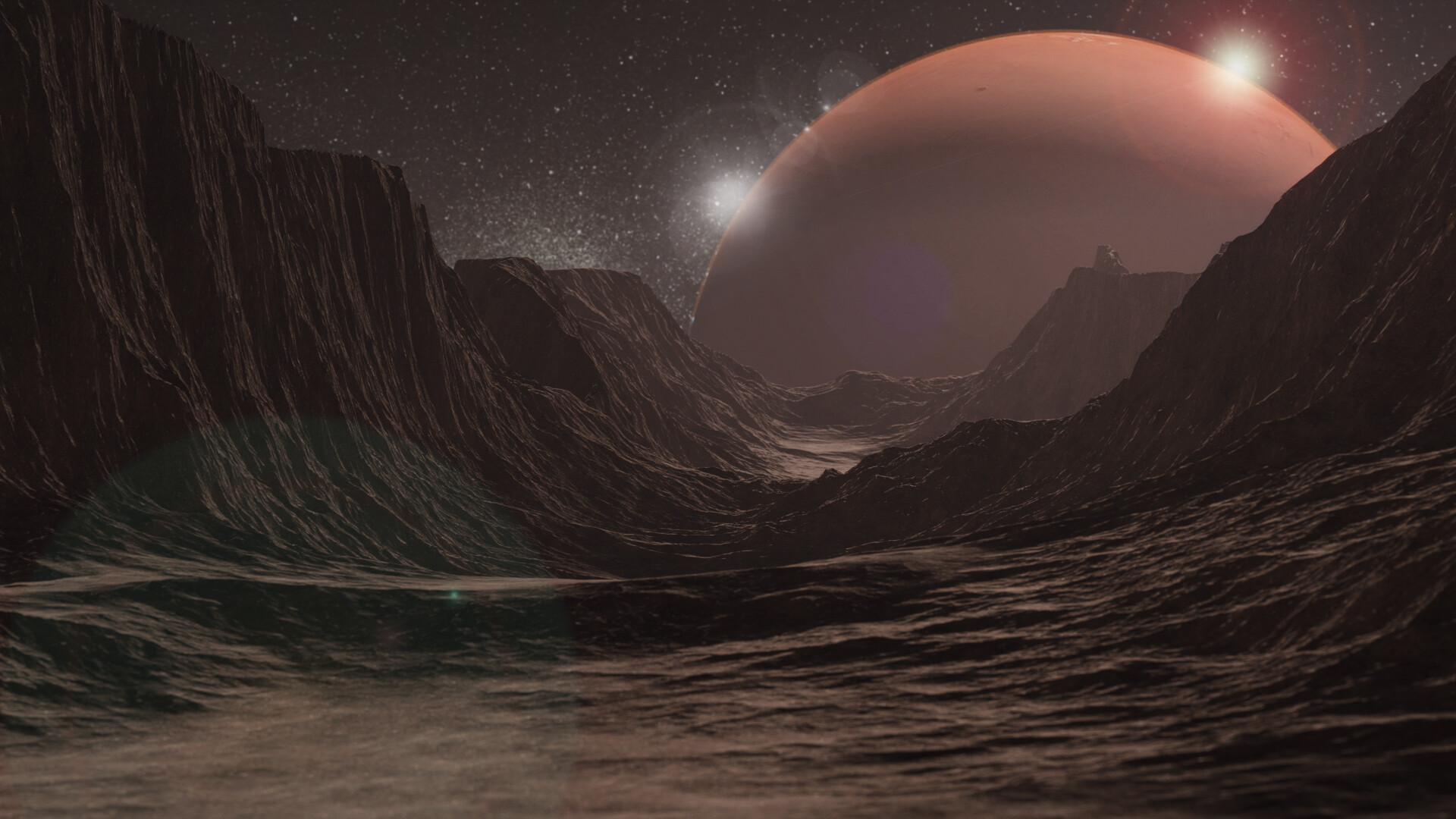 ArtStation - Alien world Concept Art